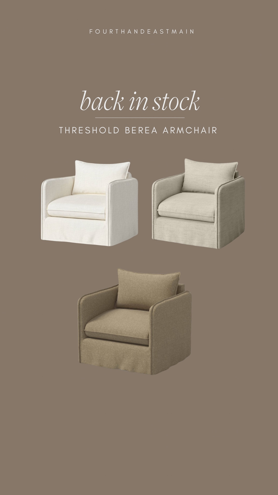 Berea Slouchy Lounge Chair with … curated on LTK