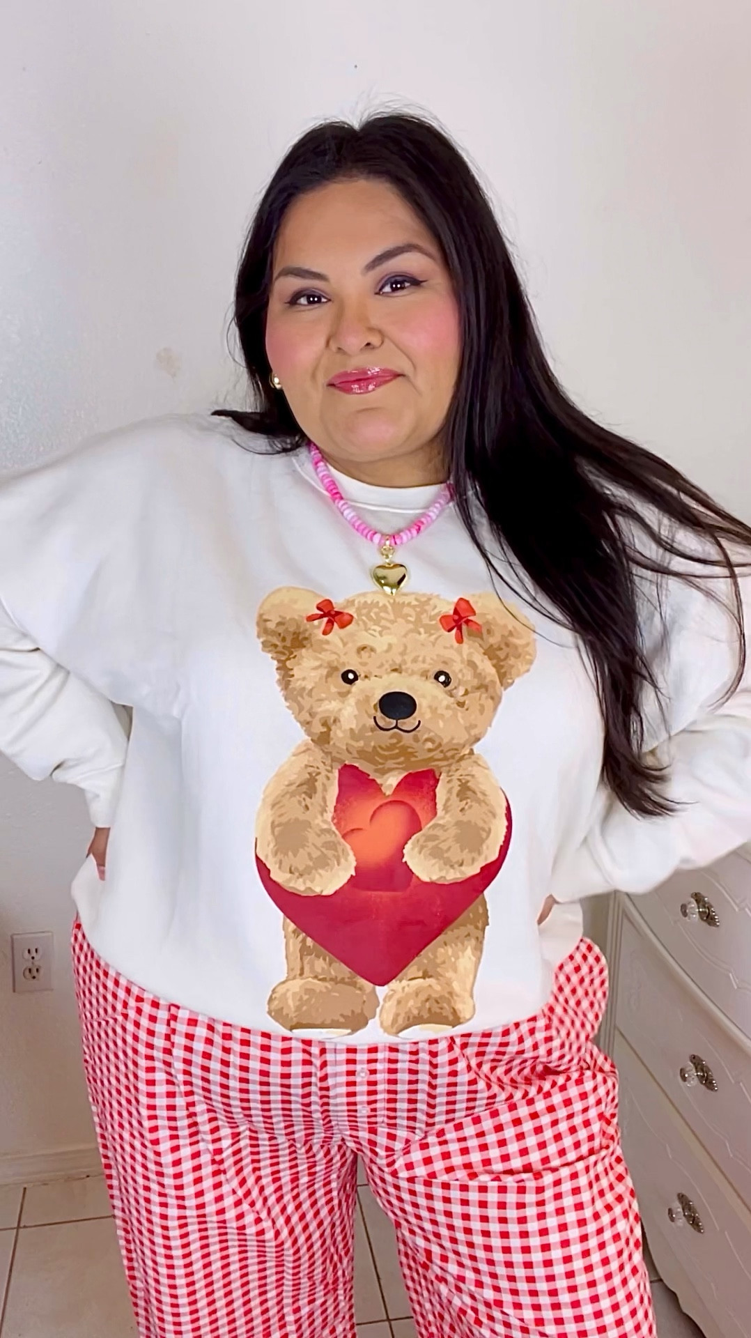 Women's Teddy Bear Heart Graphic … curated on LTK