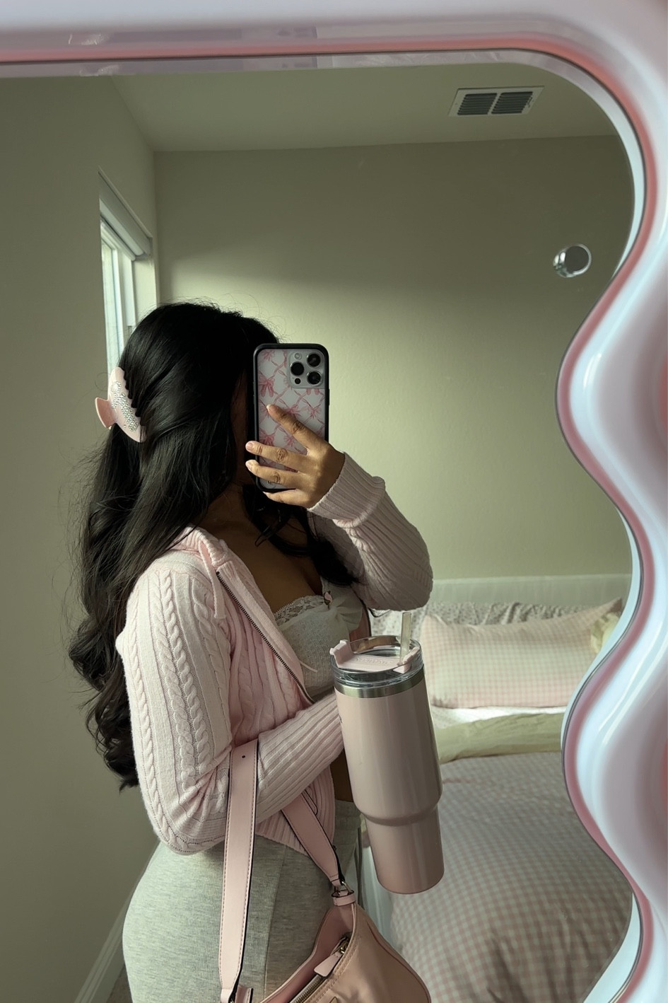 Mason Cloud Knit Flare Pant - Rose … curated on LTK