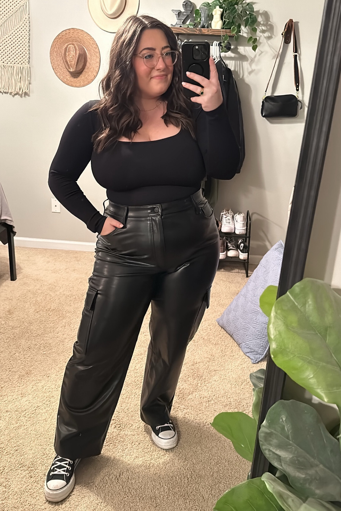 Plus Size Leather Pants Suit Flash Sales | bellvalefarms.com