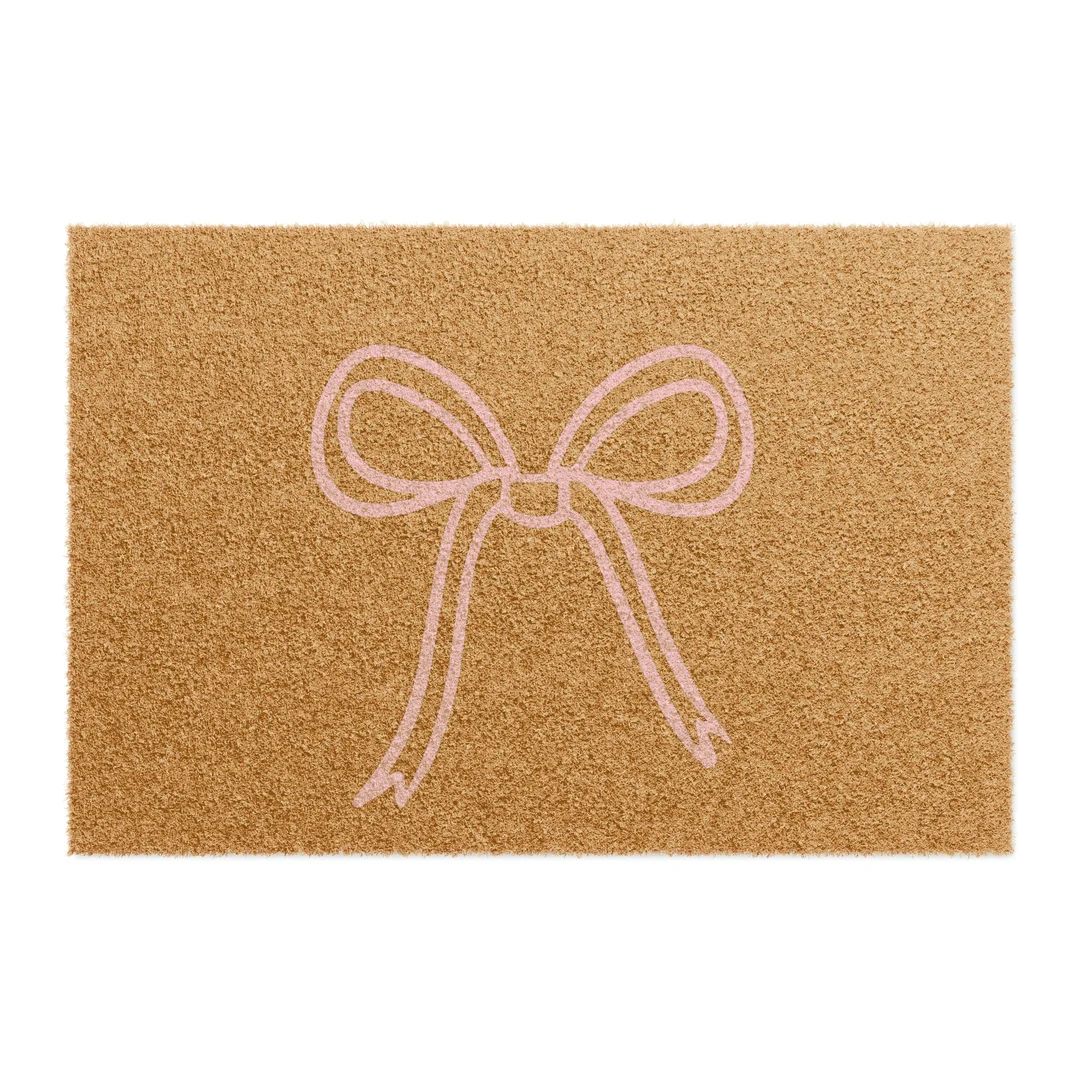 Pink Bow Welcome Doormat 24 X 16 … curated on LTK