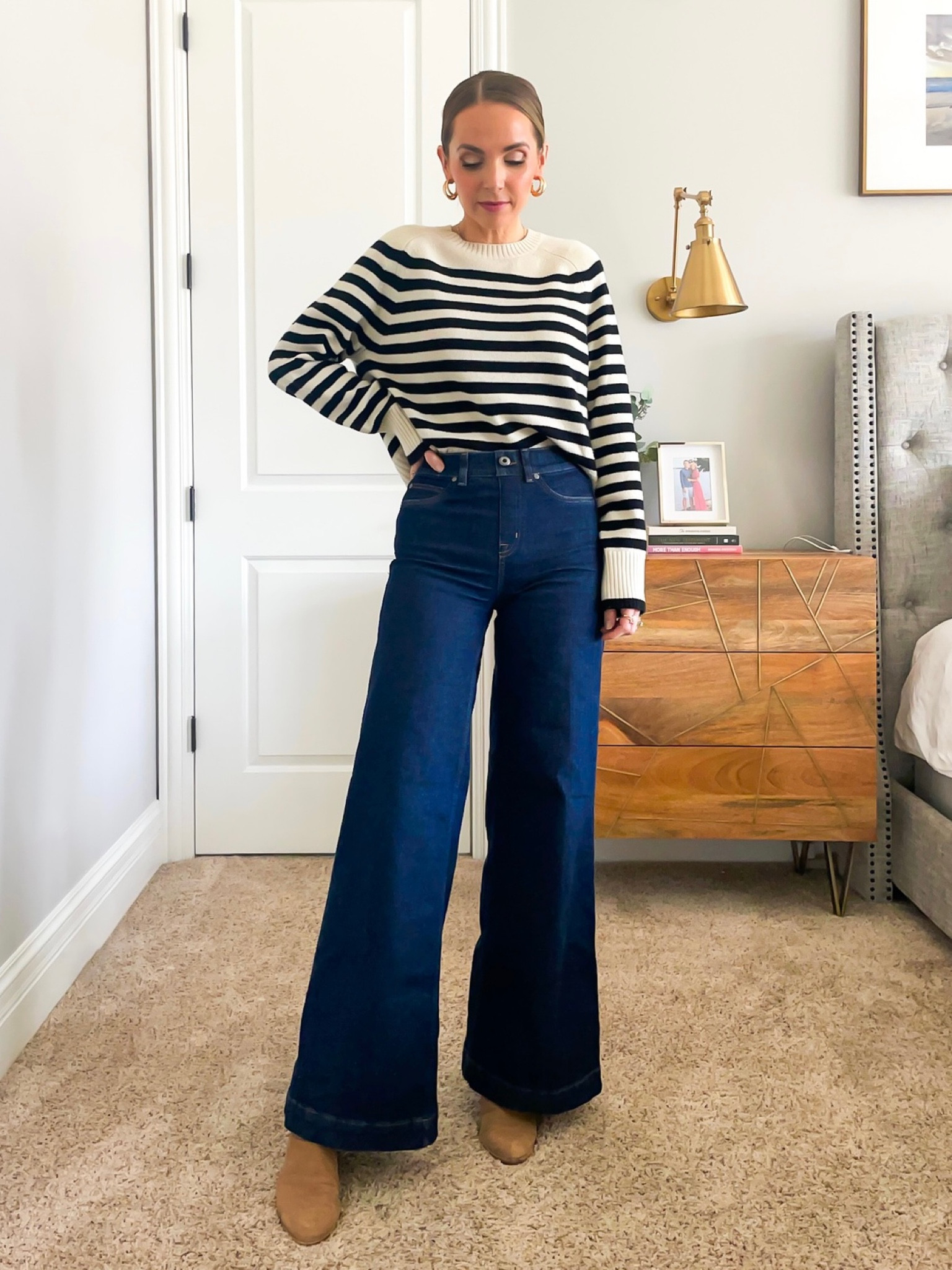 The Cashmere Boxy Crew Sweater curated on LTK