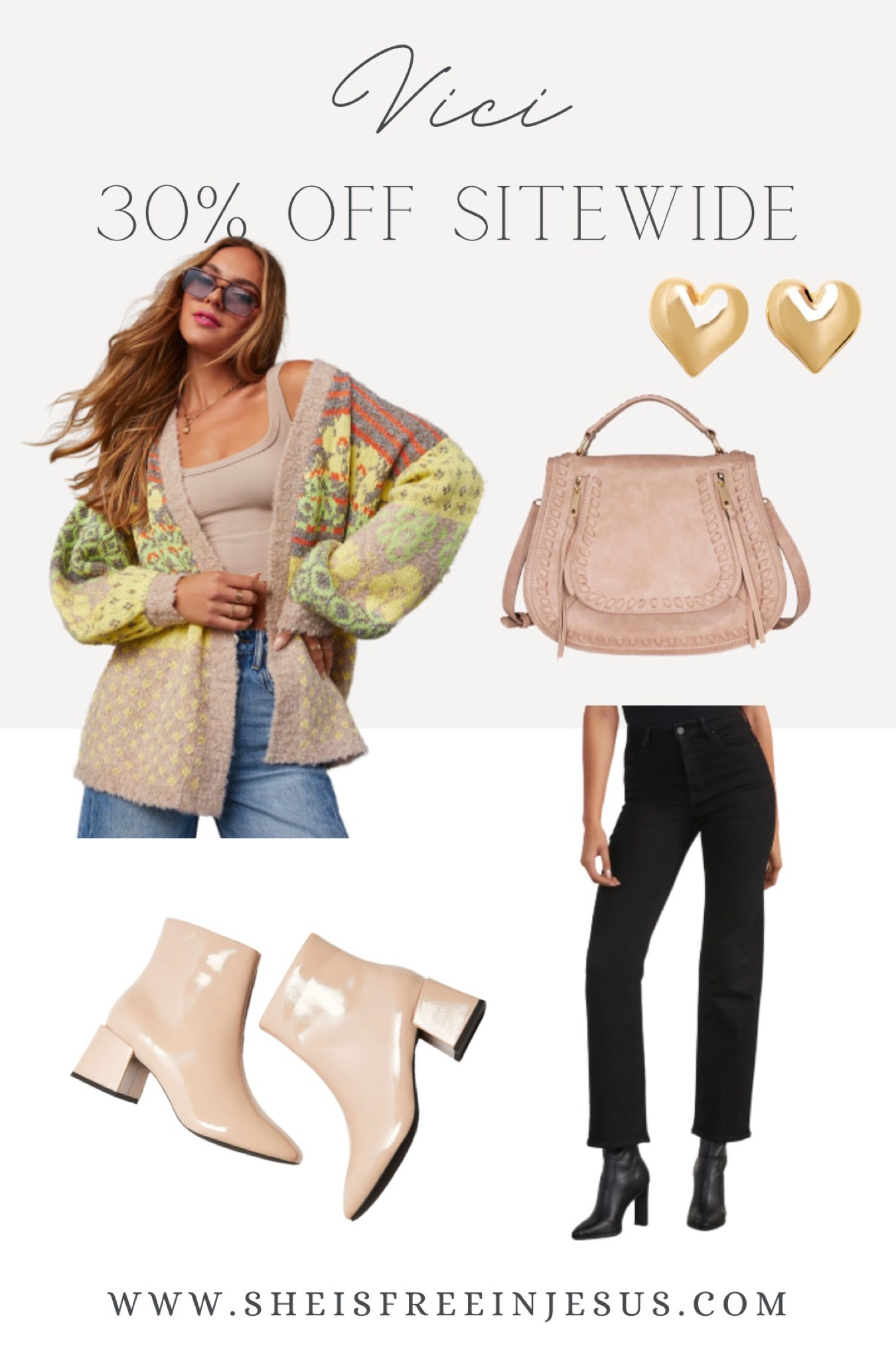 Ferrell Printed Open Front Cardigan curated on LTK