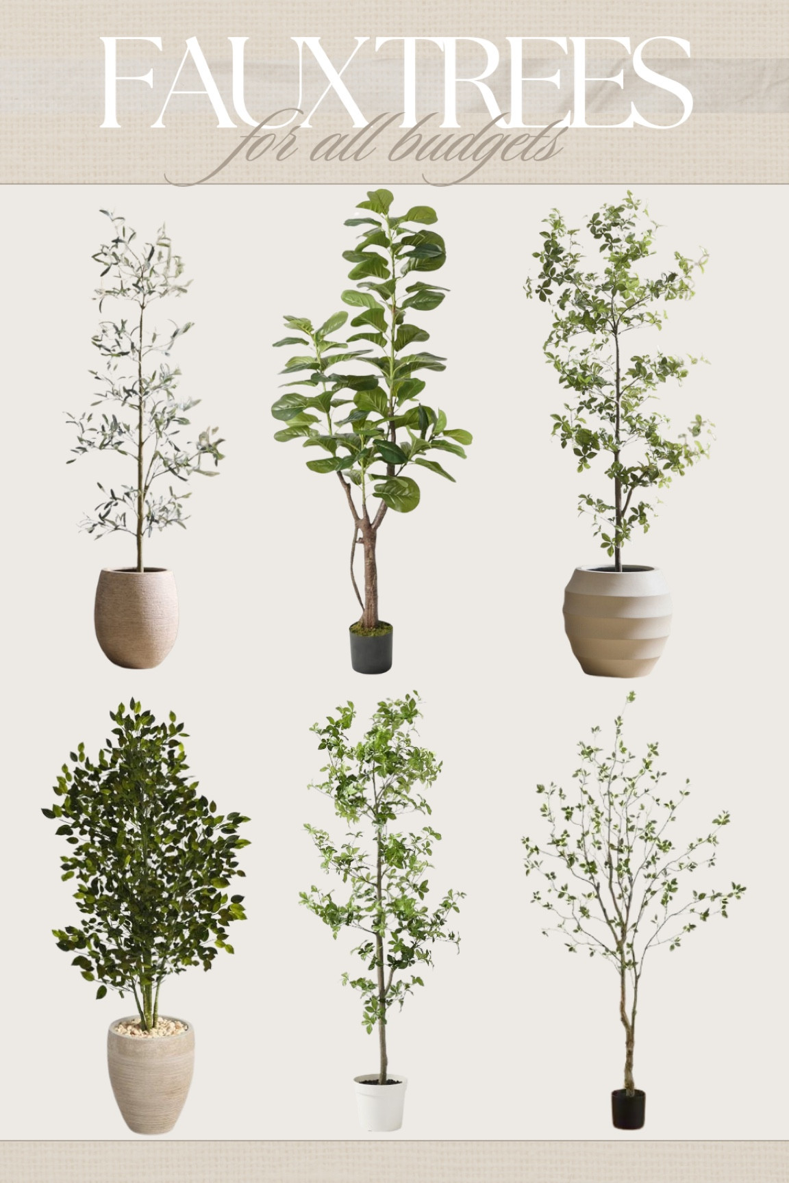 Faux Potted Quince Leaf Tree curated on LTK