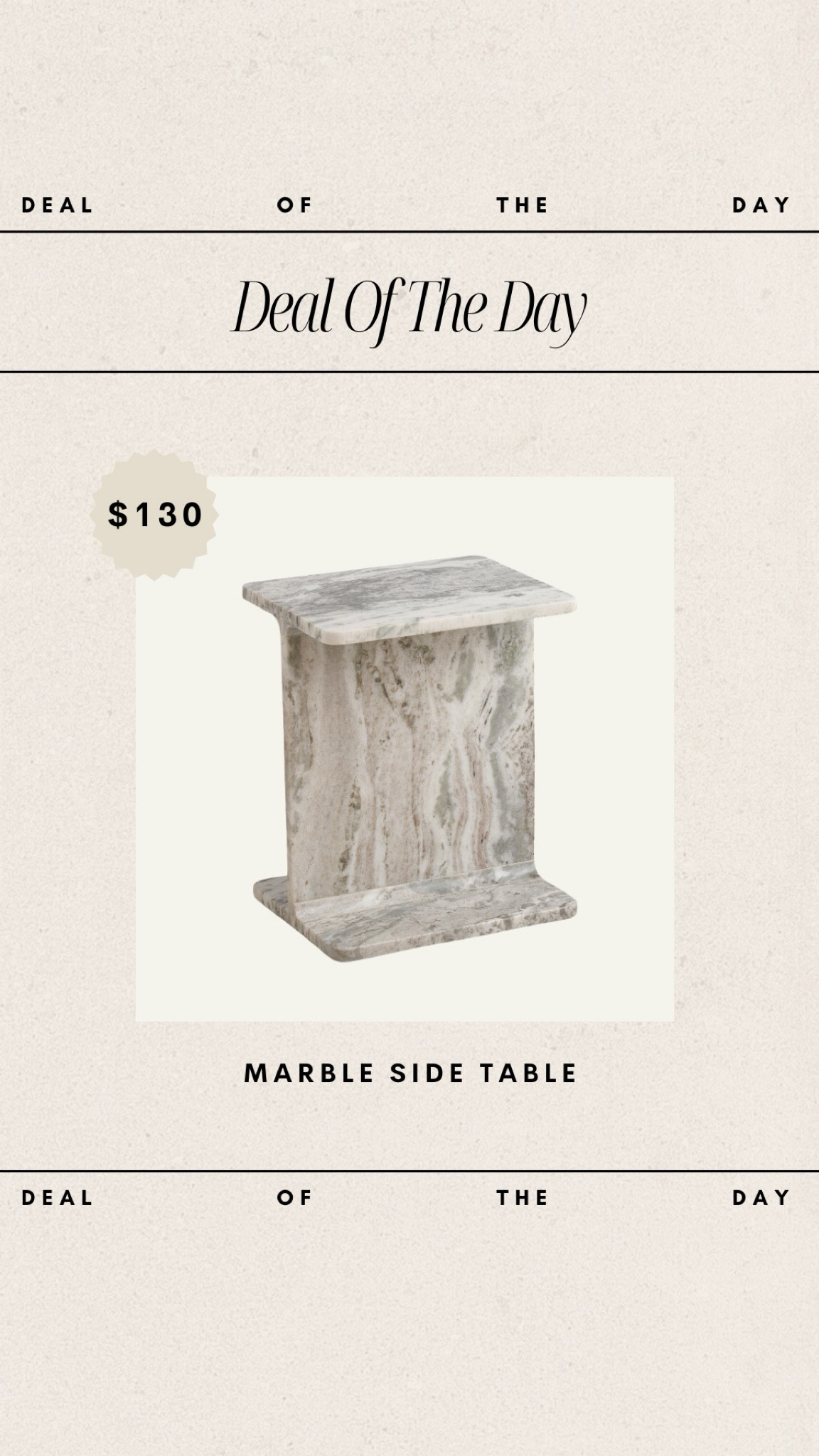 18in Solid Marble Table curated on LTK