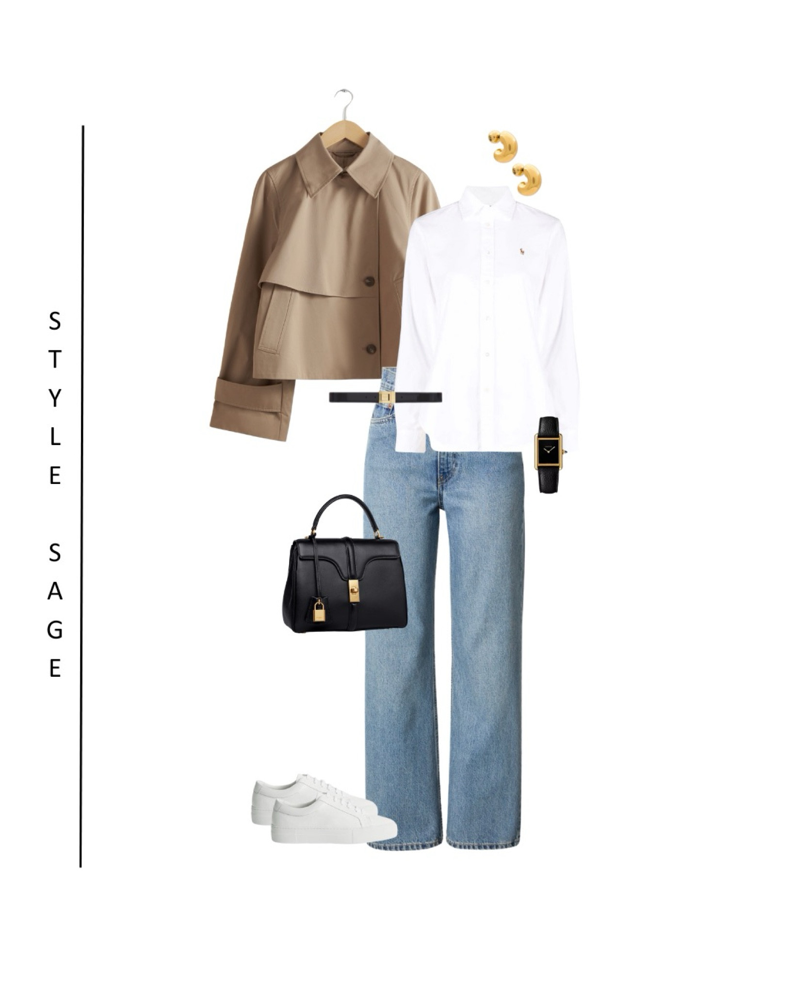 Trench-look Jacket curated on LTK
