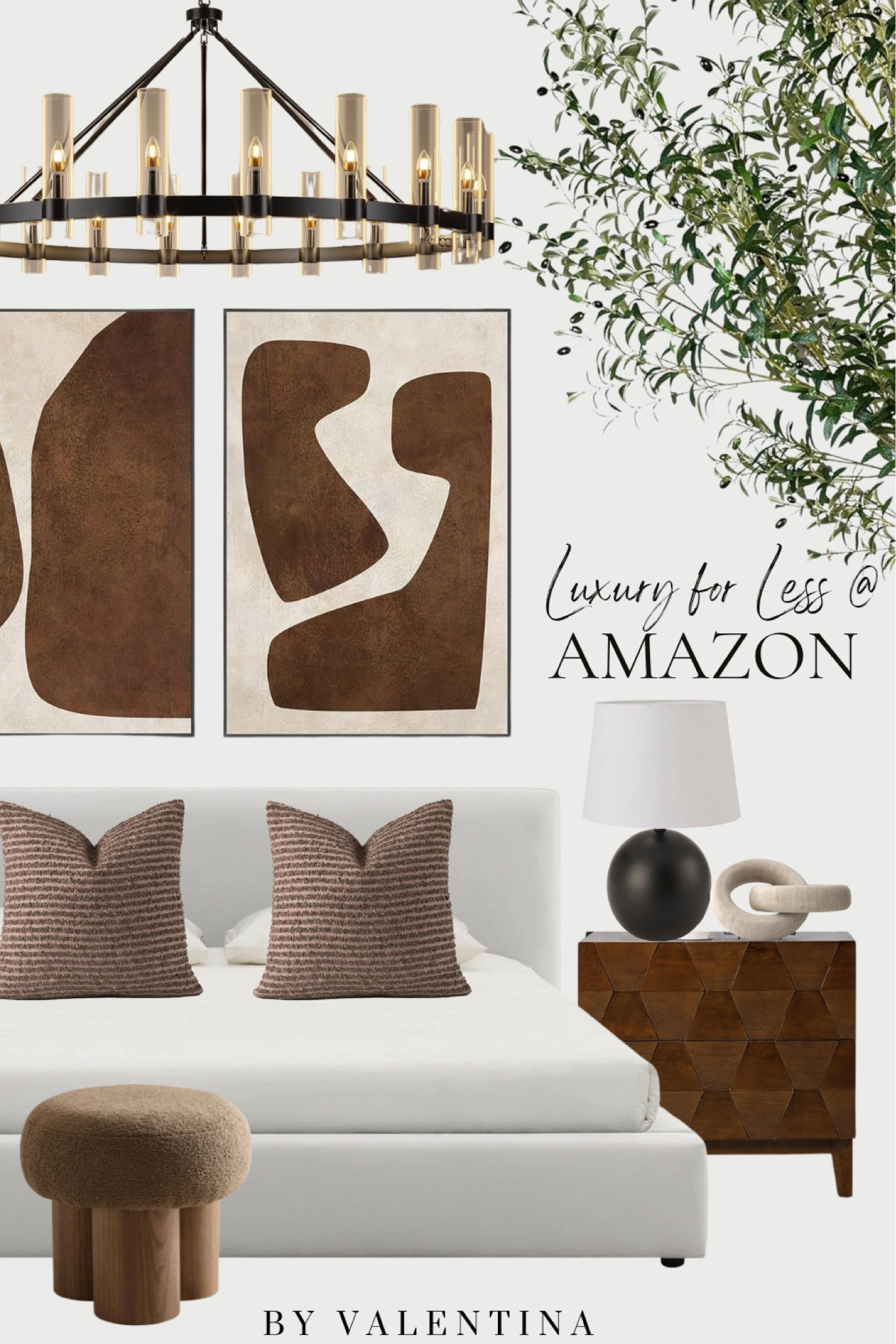 16.54''Mushroom stool,Modern … curated on LTK