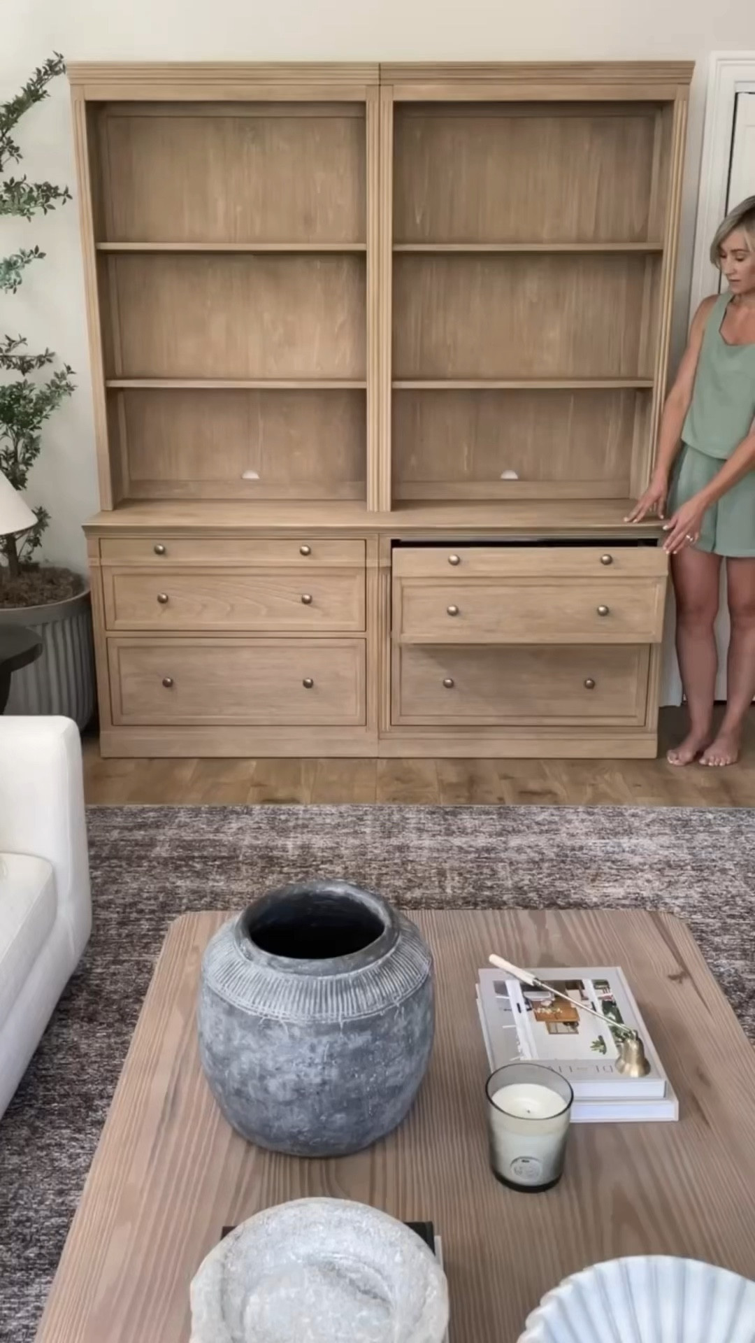 Livingston Storage Bookcase Suite curated on LTK