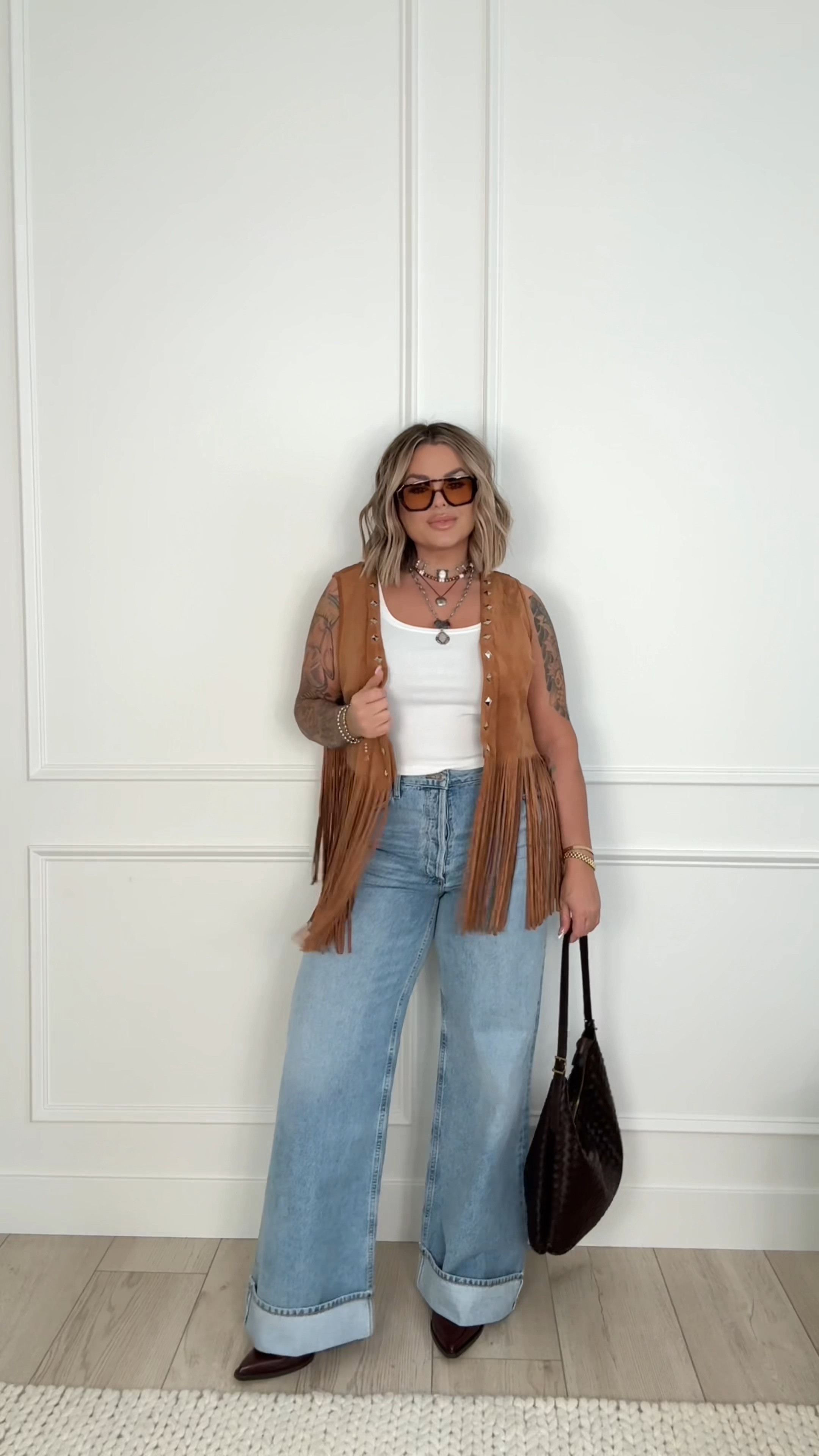 Dame High Rise Wide Leg in Showdown curated on LTK