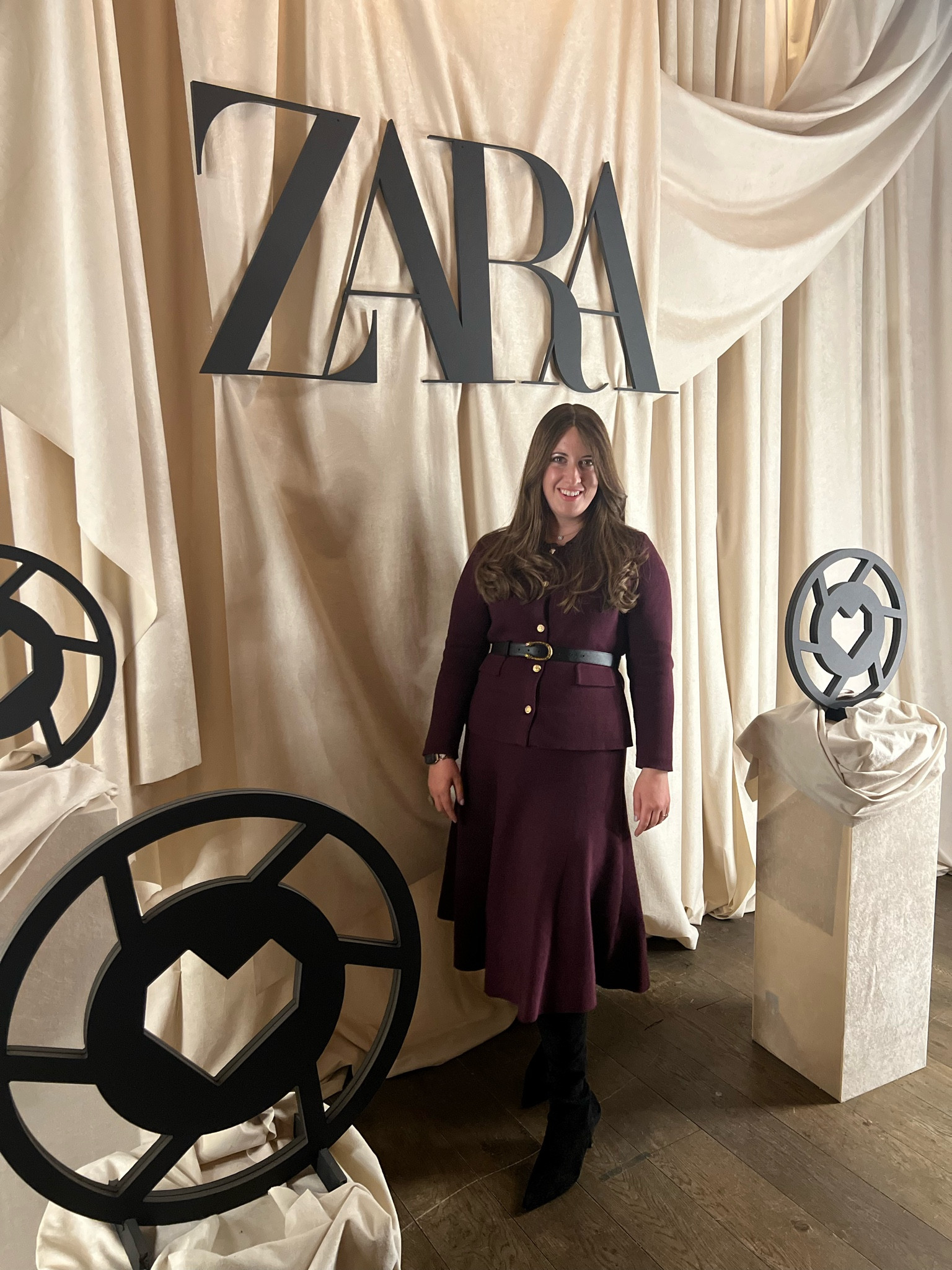 BASIC KNIT MIDI SKIRT curated on LTK