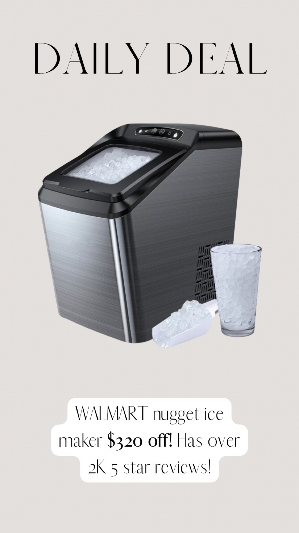 AICOOK Nugget Ice Maker For … curated on LTK