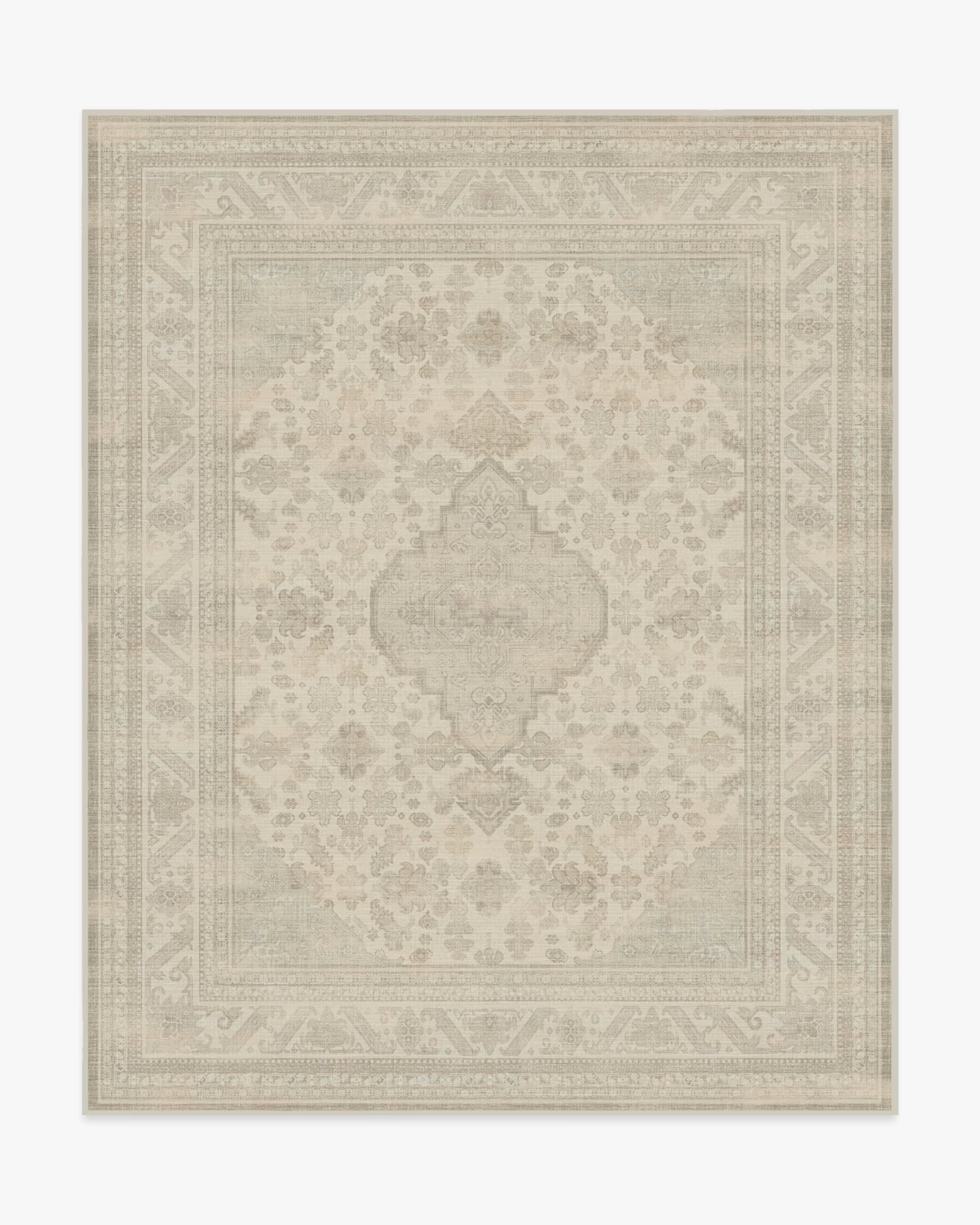 Rowan Soft Grey & Ivory Tufted Rug curated on LTK
