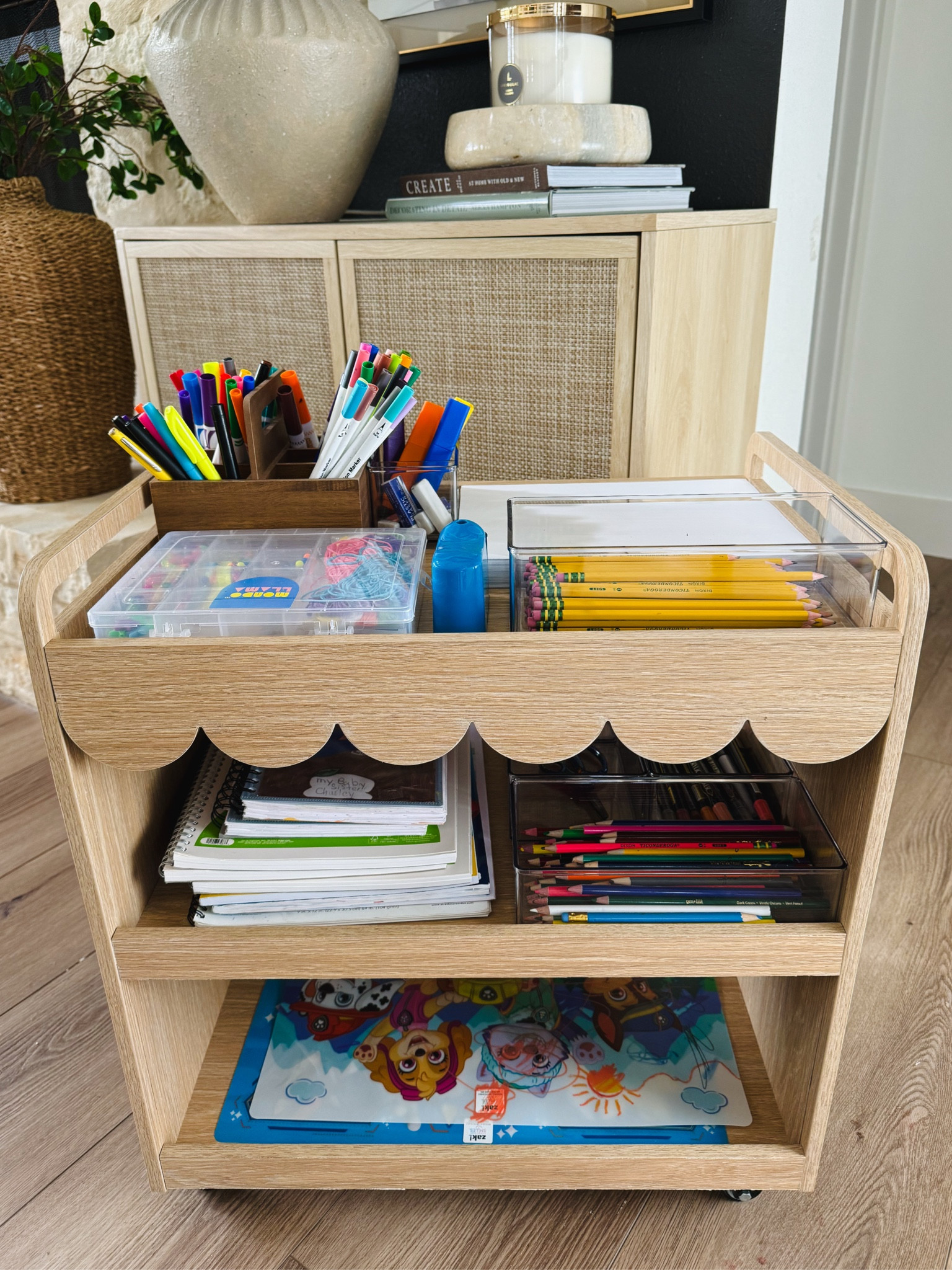 House of Happy Scallop Art Cart , … curated on LTK