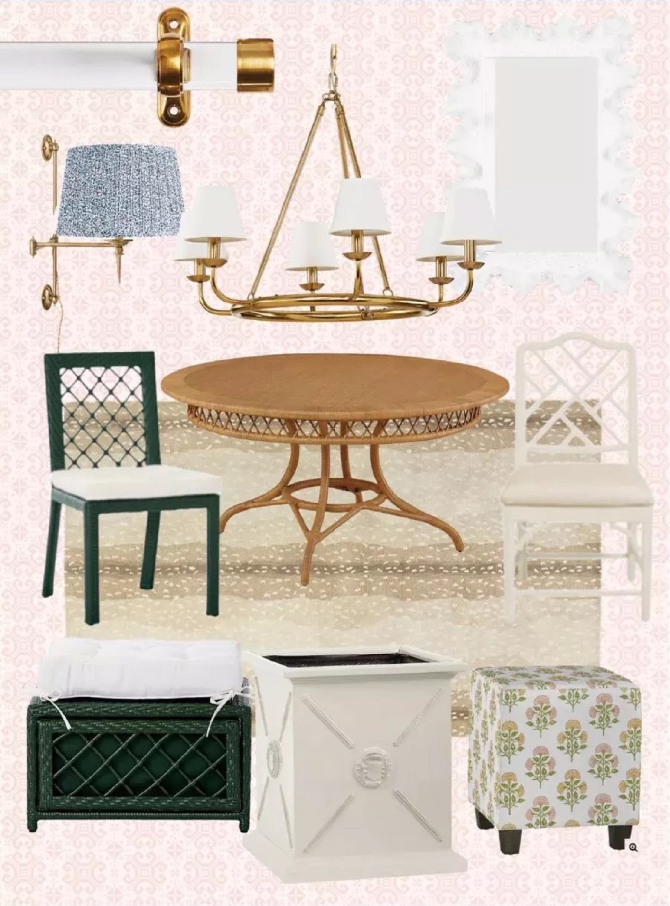 Leigh 6-Light Chandelier curated on LTK