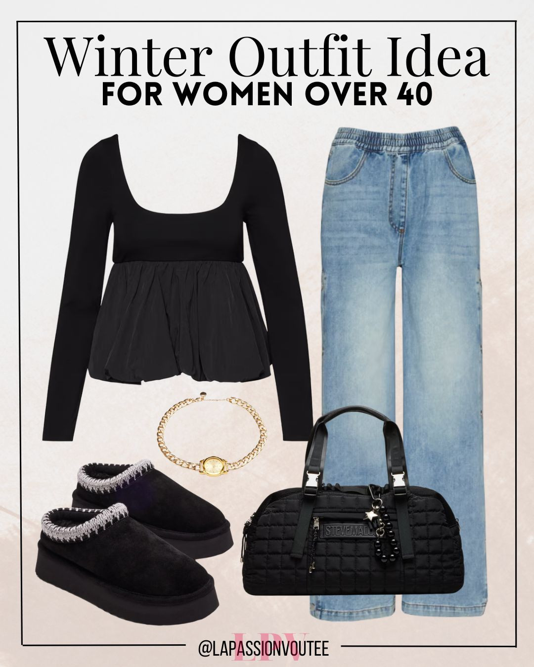 AVIELLE Top Black curated on LTK