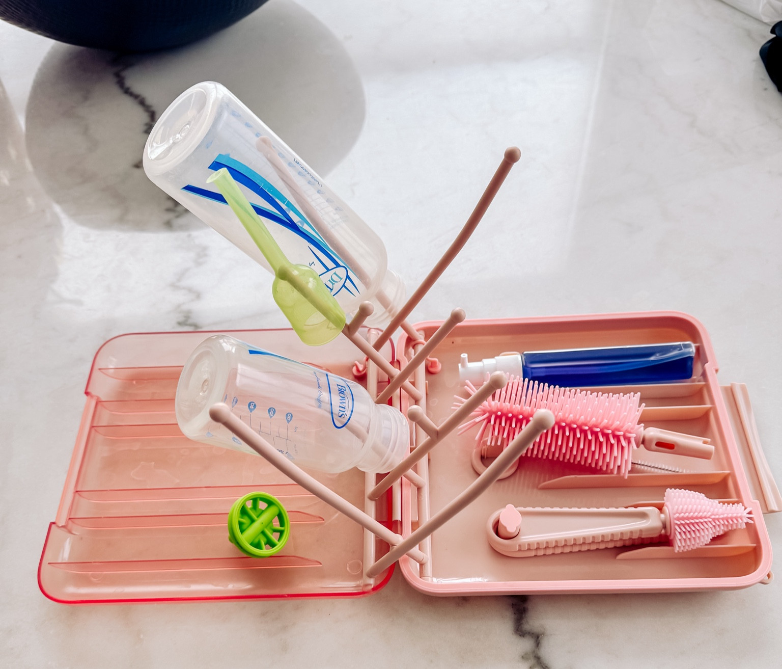 Travel Baby Bottle Drying Rack Set … curated on LTK