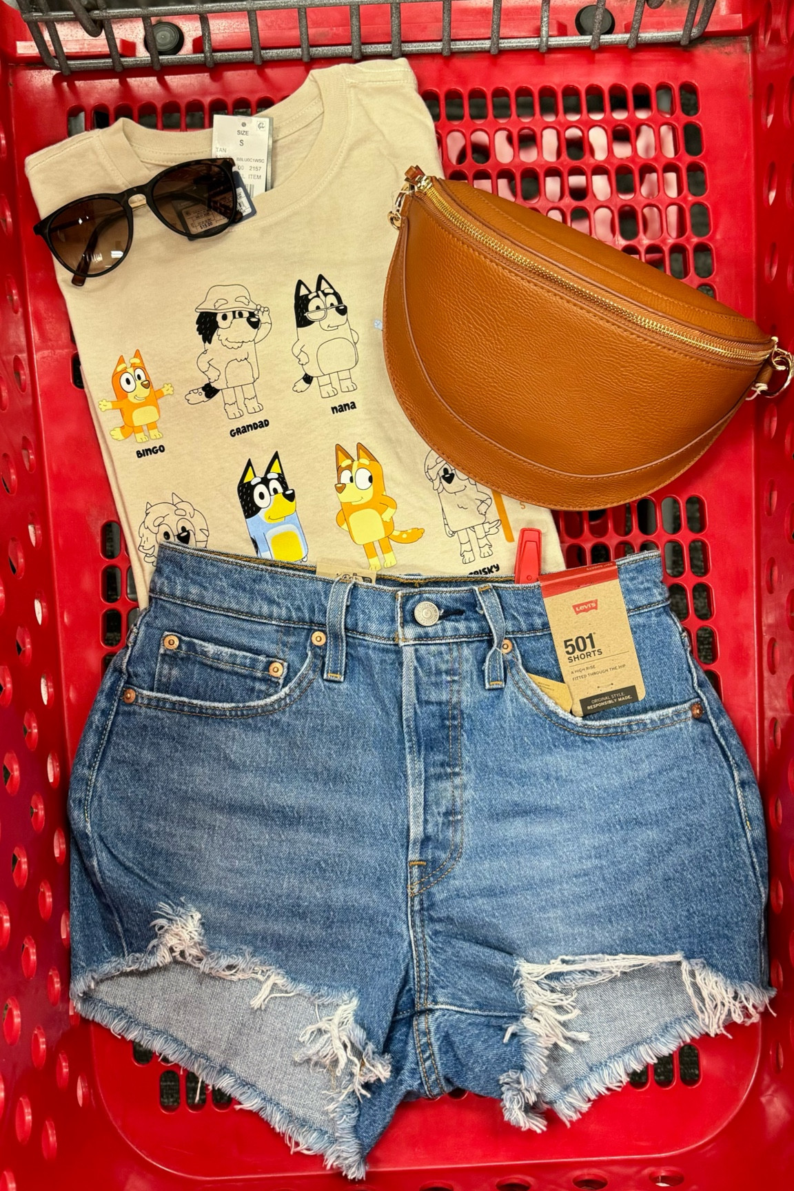 Women's Bluey Grid Short Sleeve … curated on LTK