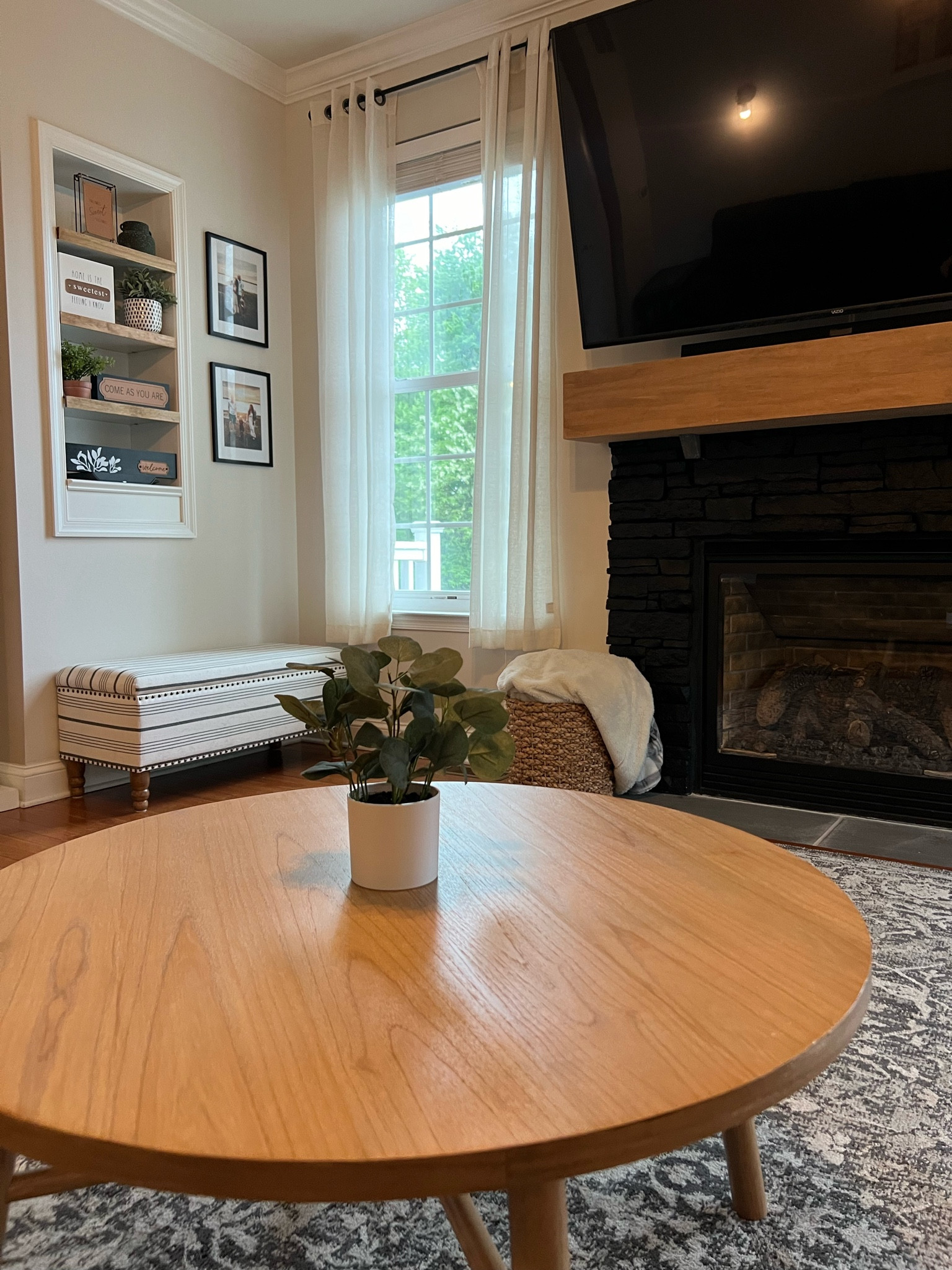 Bluff Park Round Wood Coffee Table … curated on LTK