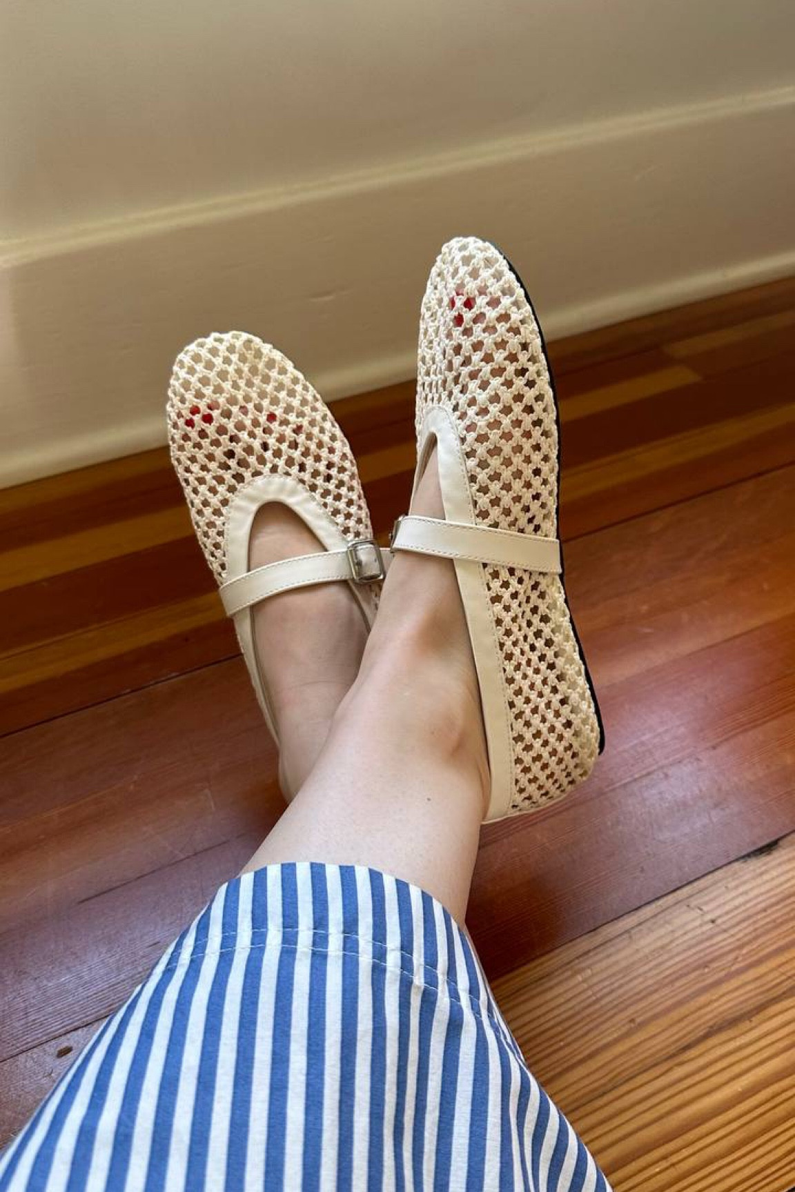 Woven Mesh Ballet Flats for Women … curated on LTK