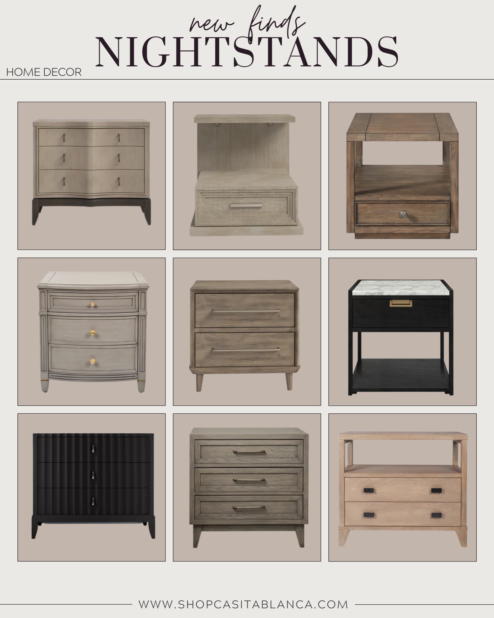 Adeline Nightstand curated on LTK