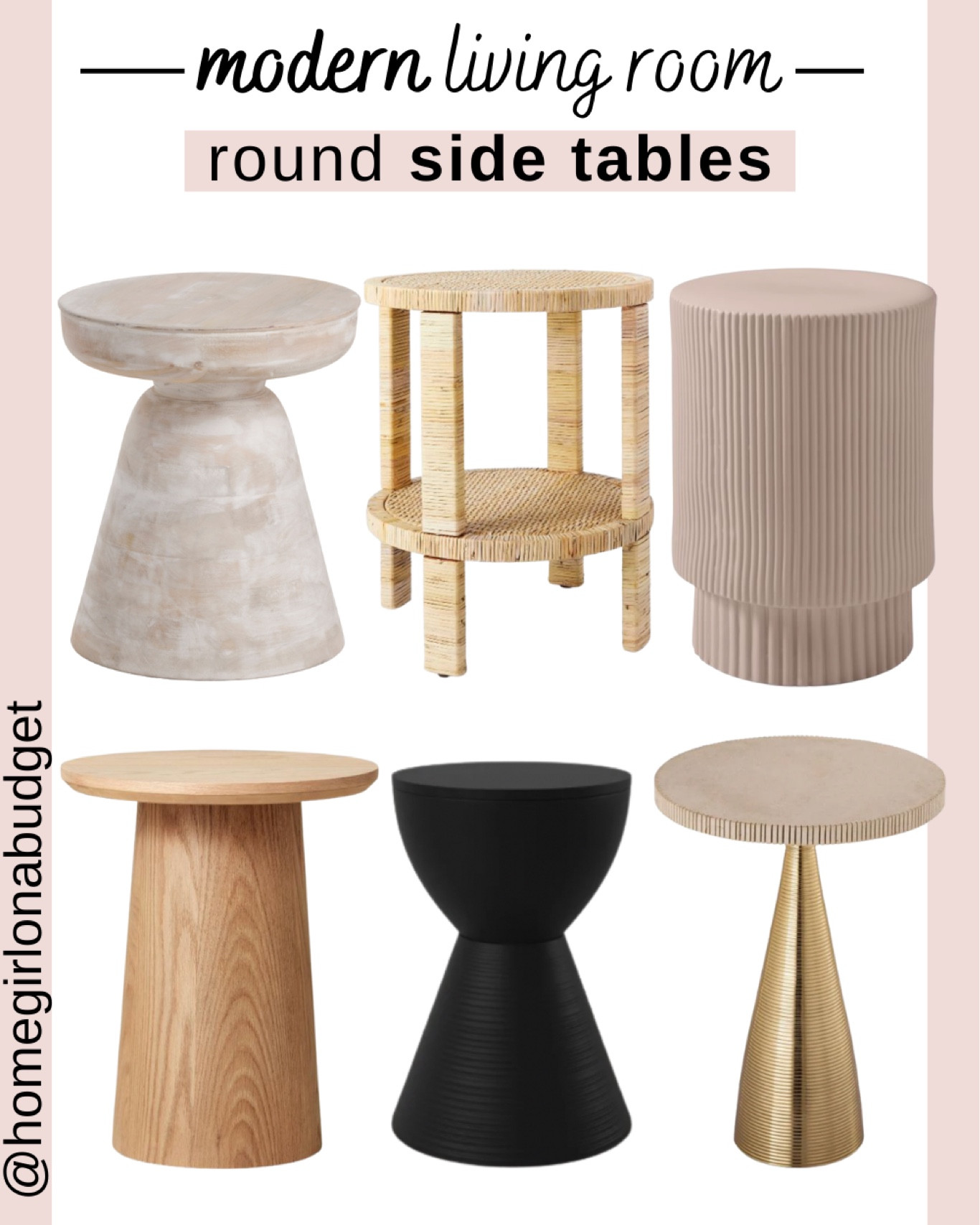 Prisma Round Natural Wood Turned … curated on LTK