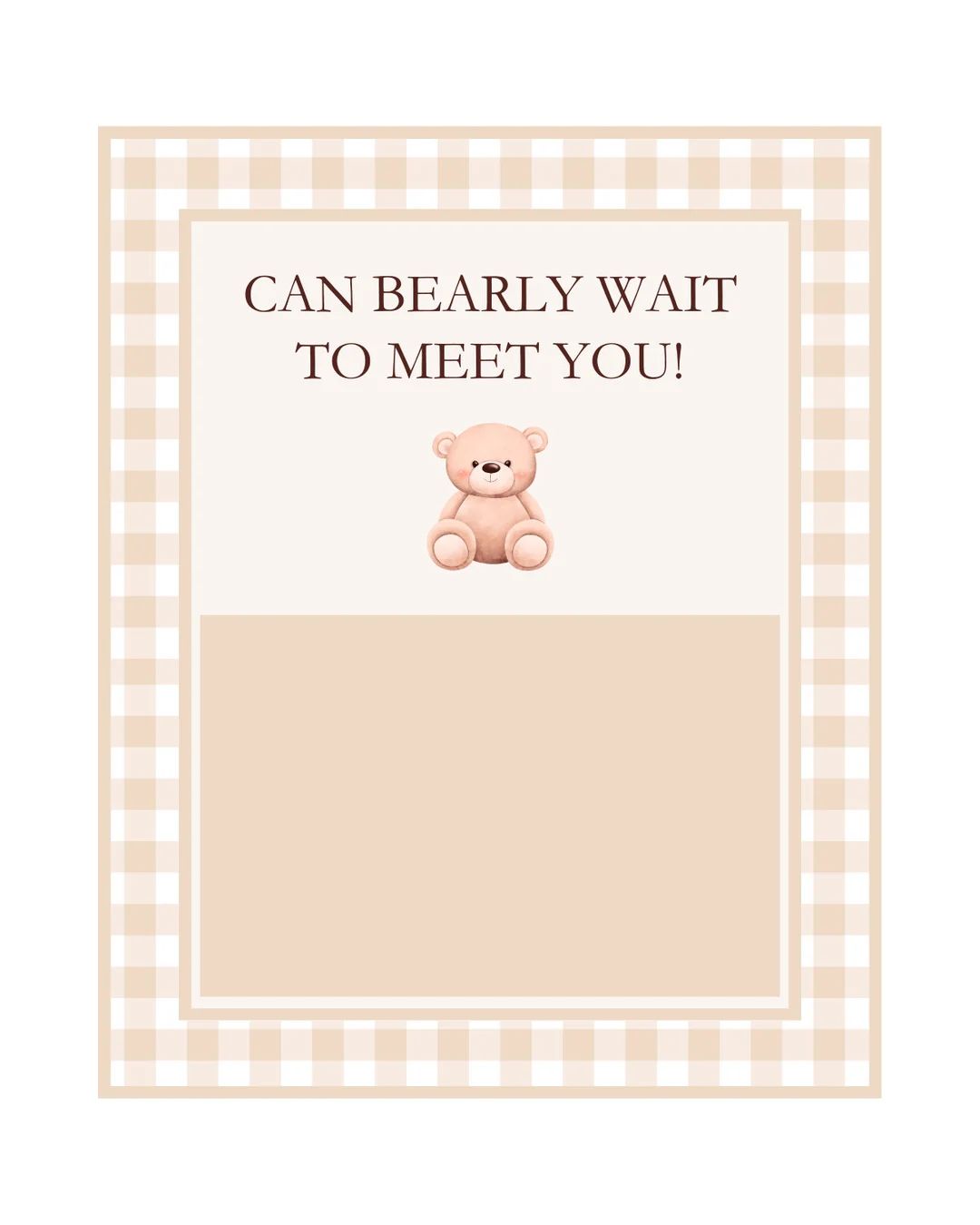 Can Bearly Wait to Meet You Gift … curated on LTK