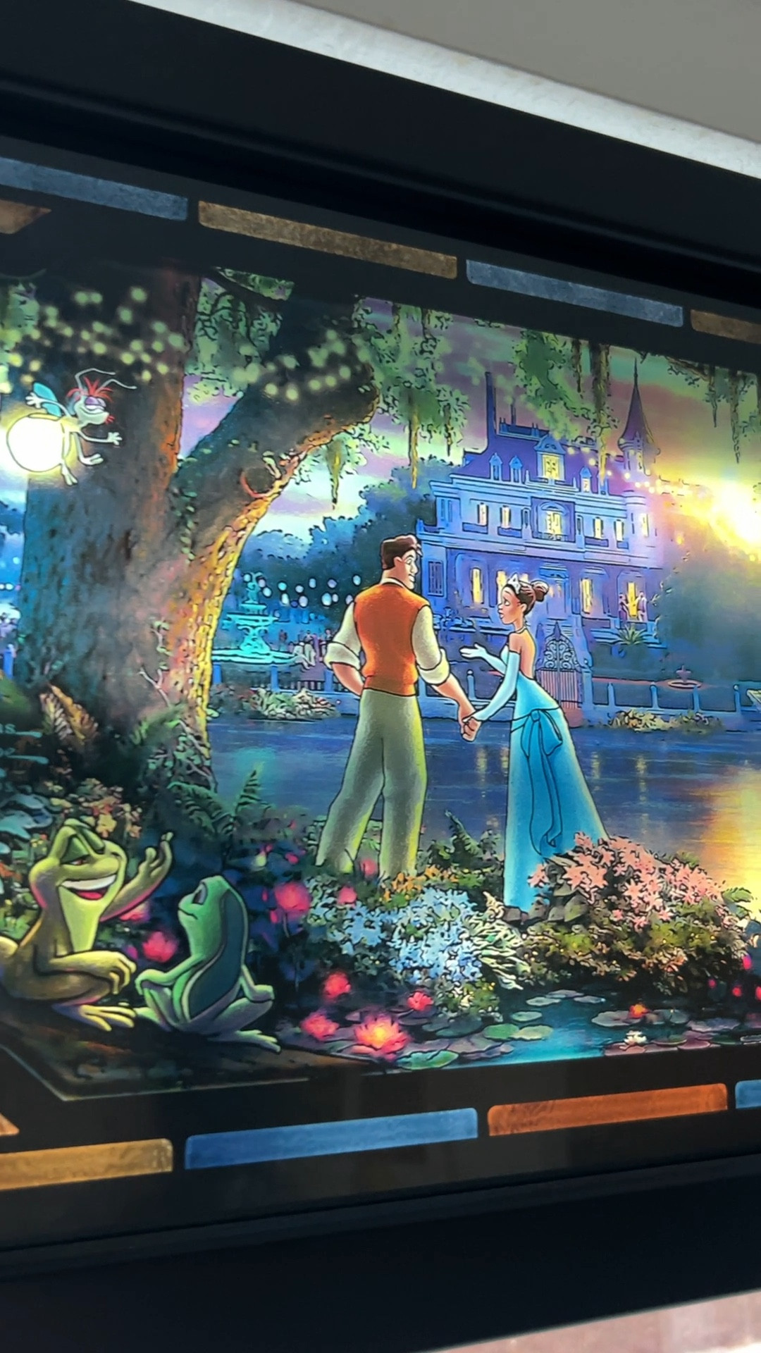 Thomas Kinkade Disney Princess And The Frog