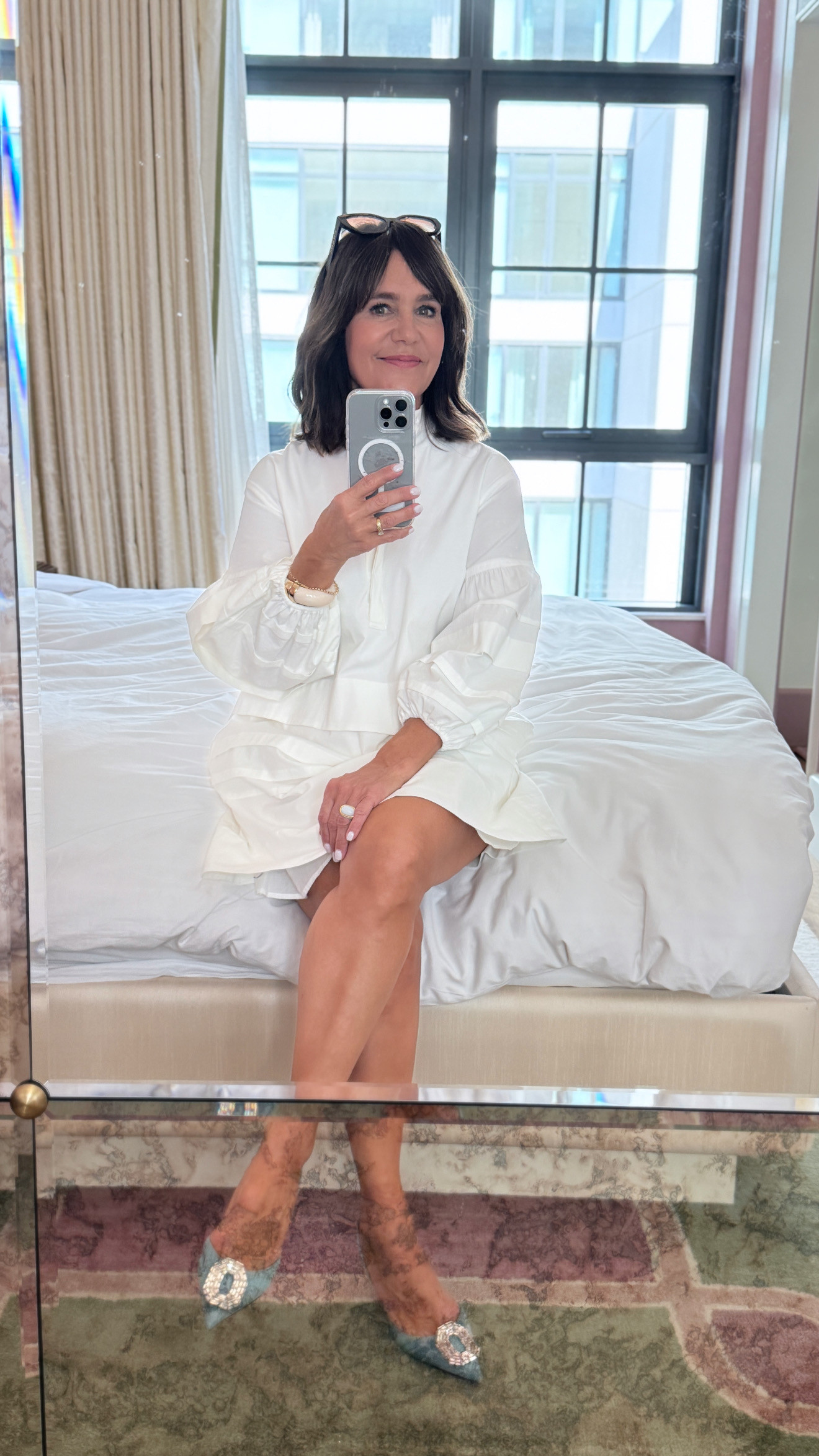 White Chelsea Dress curated on LTK