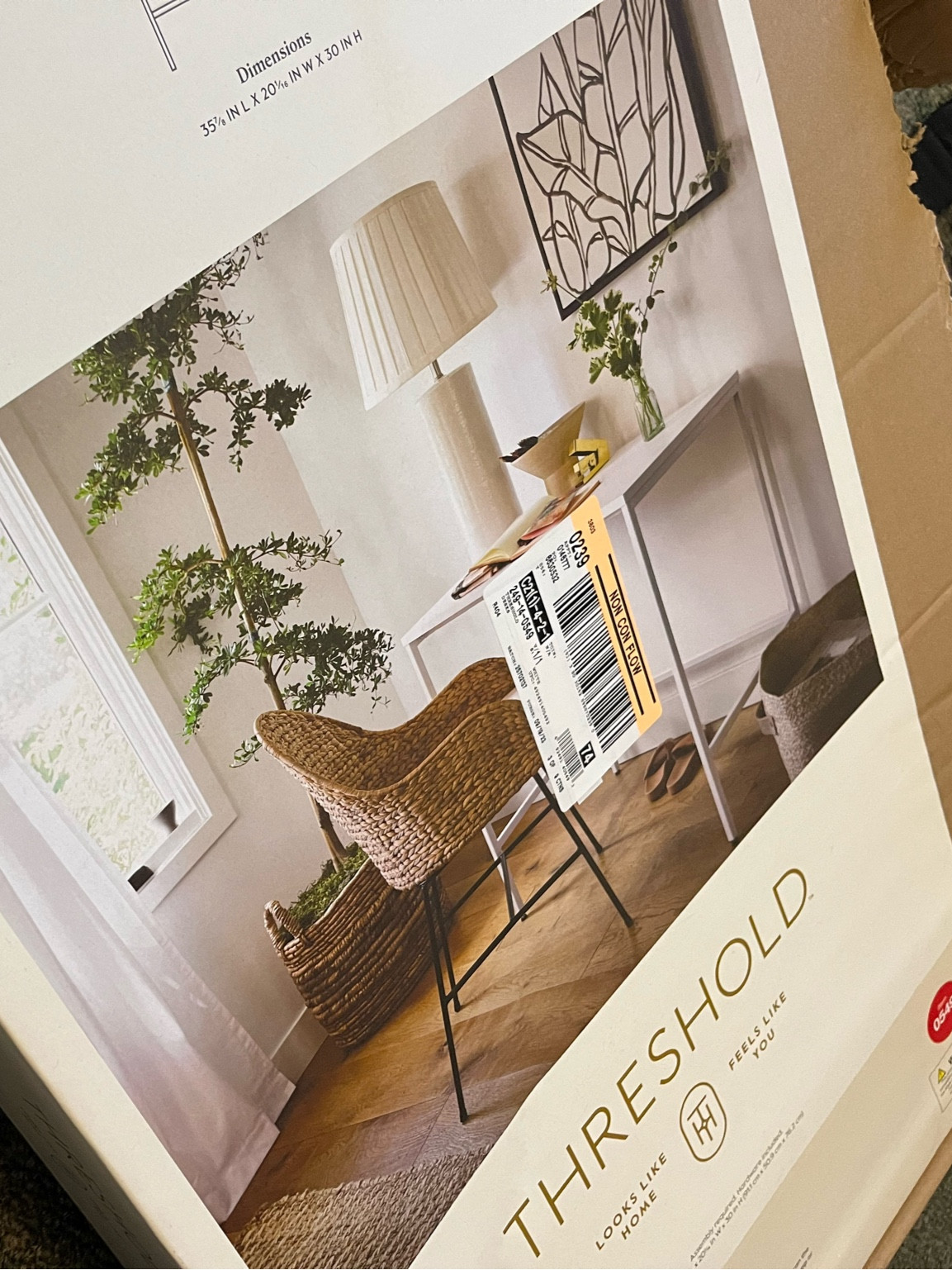 Loring Small Desk white - … curated on LTK