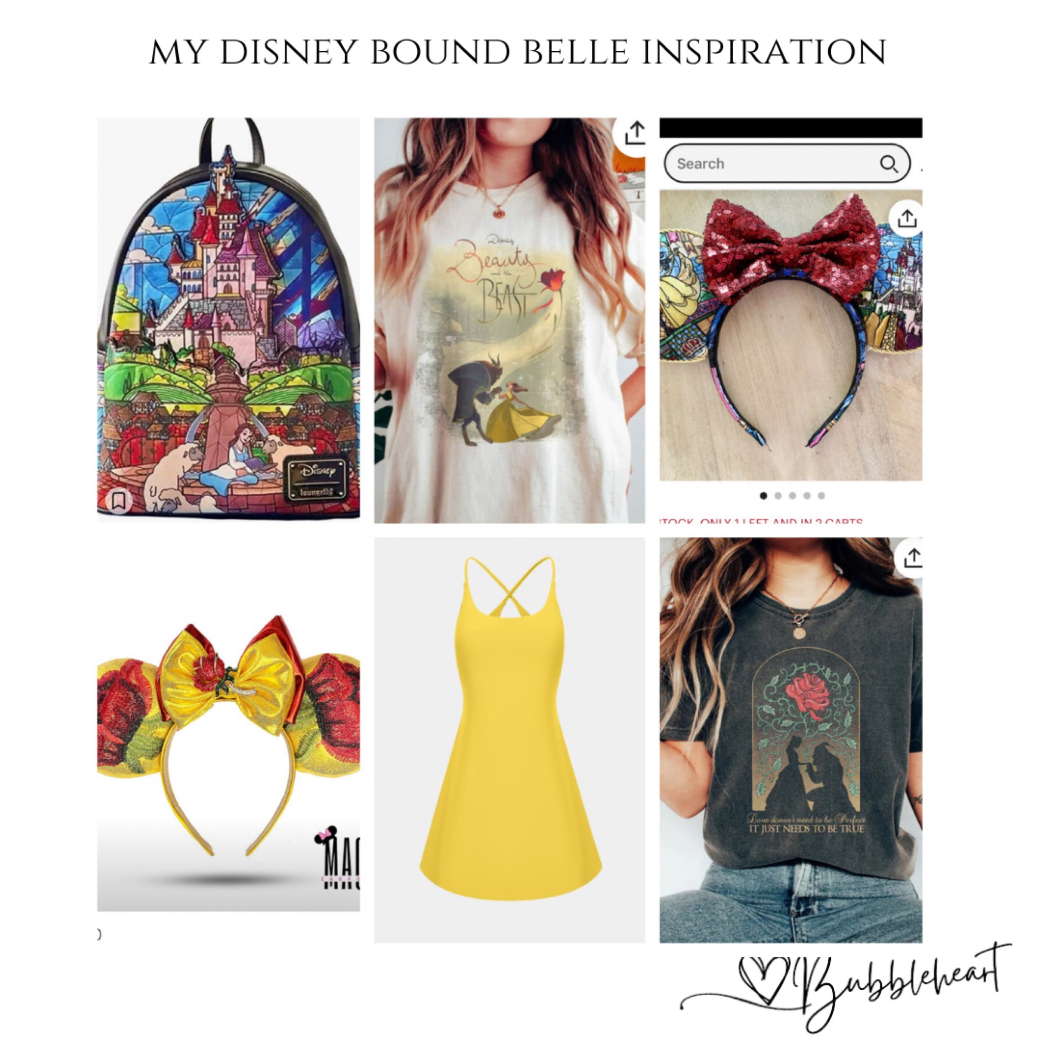 Disney Princess Inspired Outfits Belle