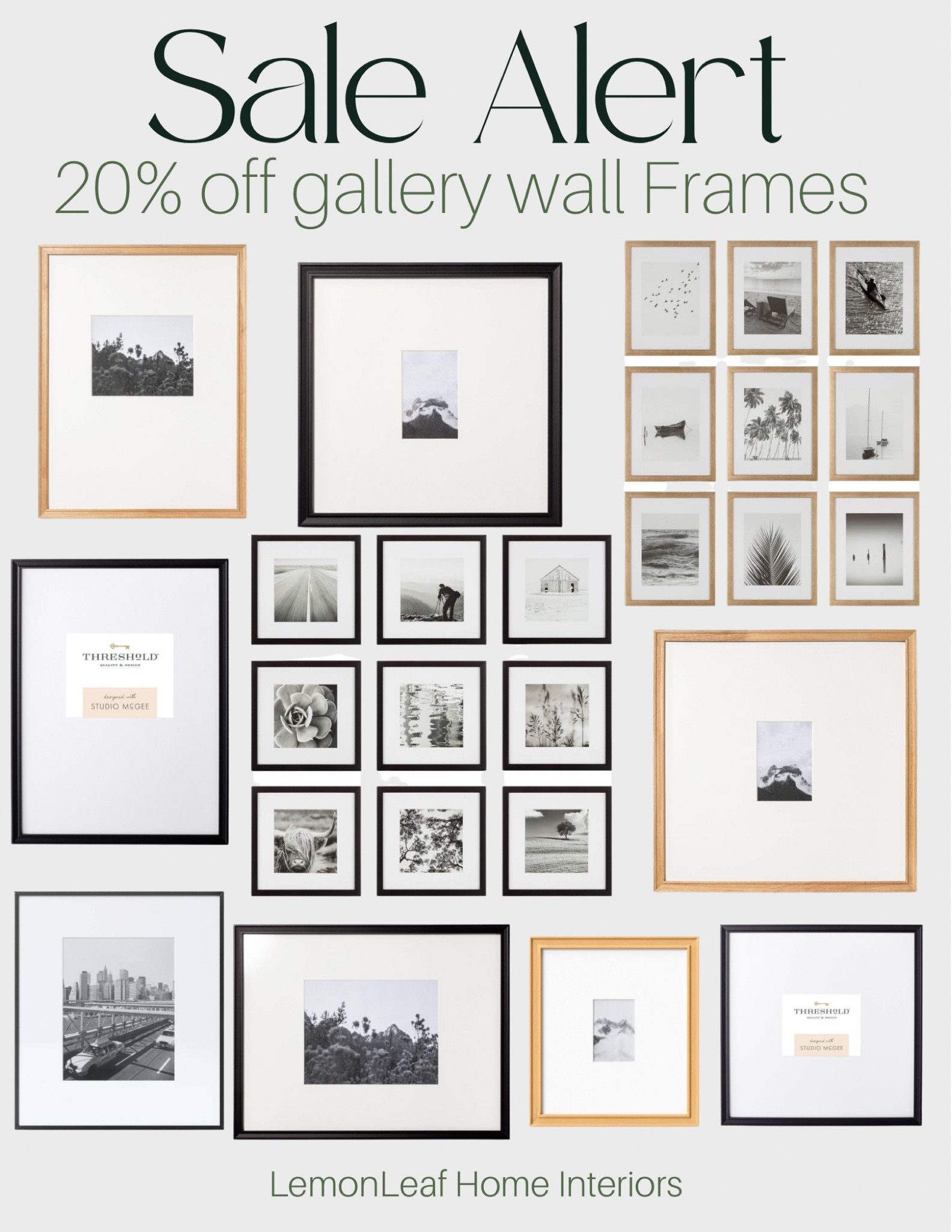 (Set of 9) 12" x 12" Gallery Grid … curated on LTK