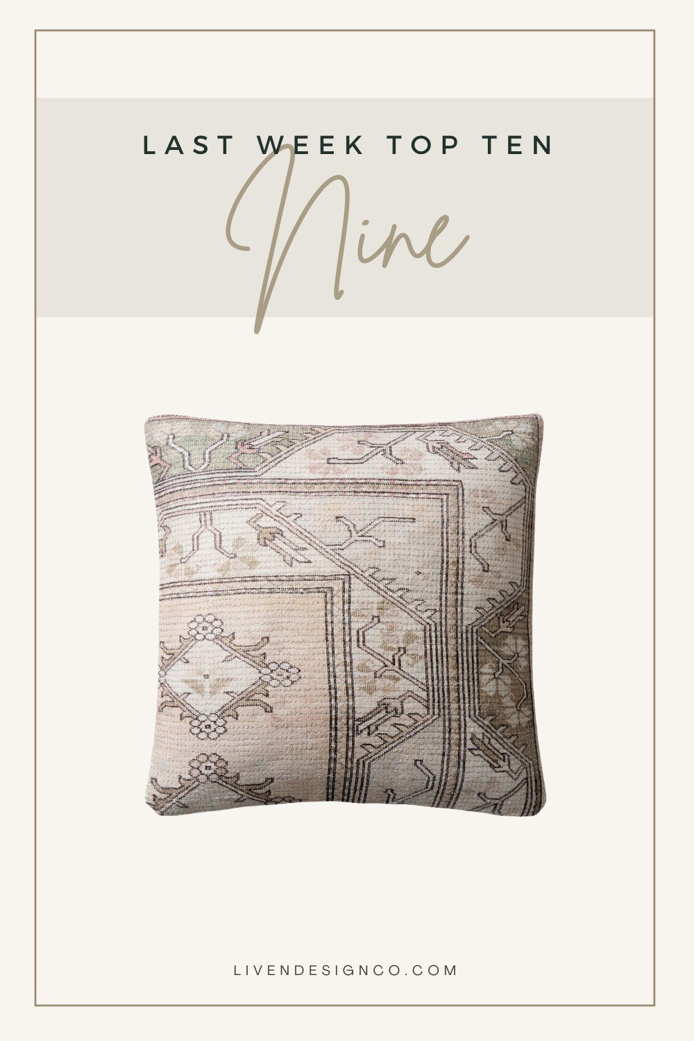 Ana Pillow Cover curated on LTK