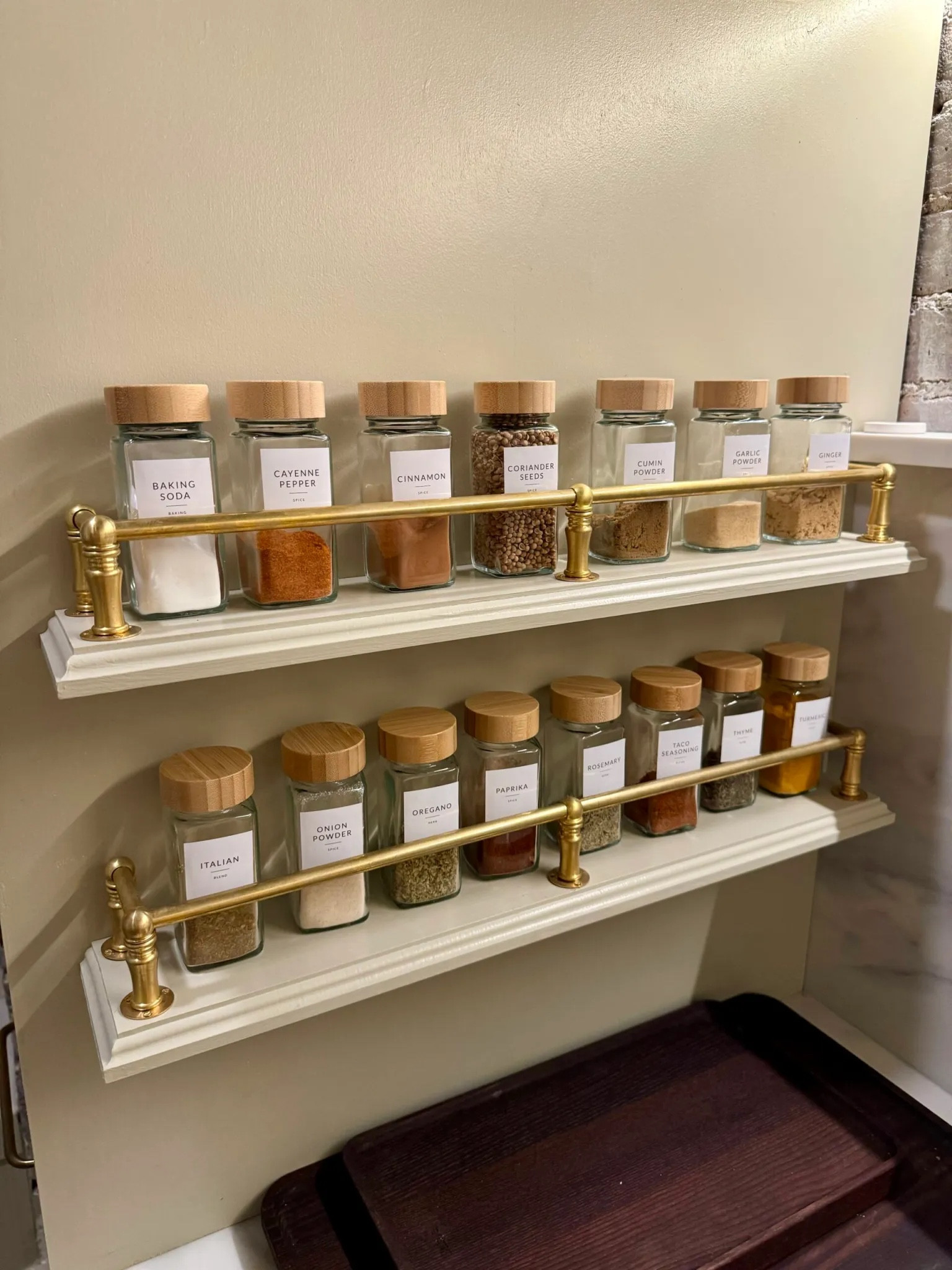 Brass Shelf Rail tipping … curated on LTK