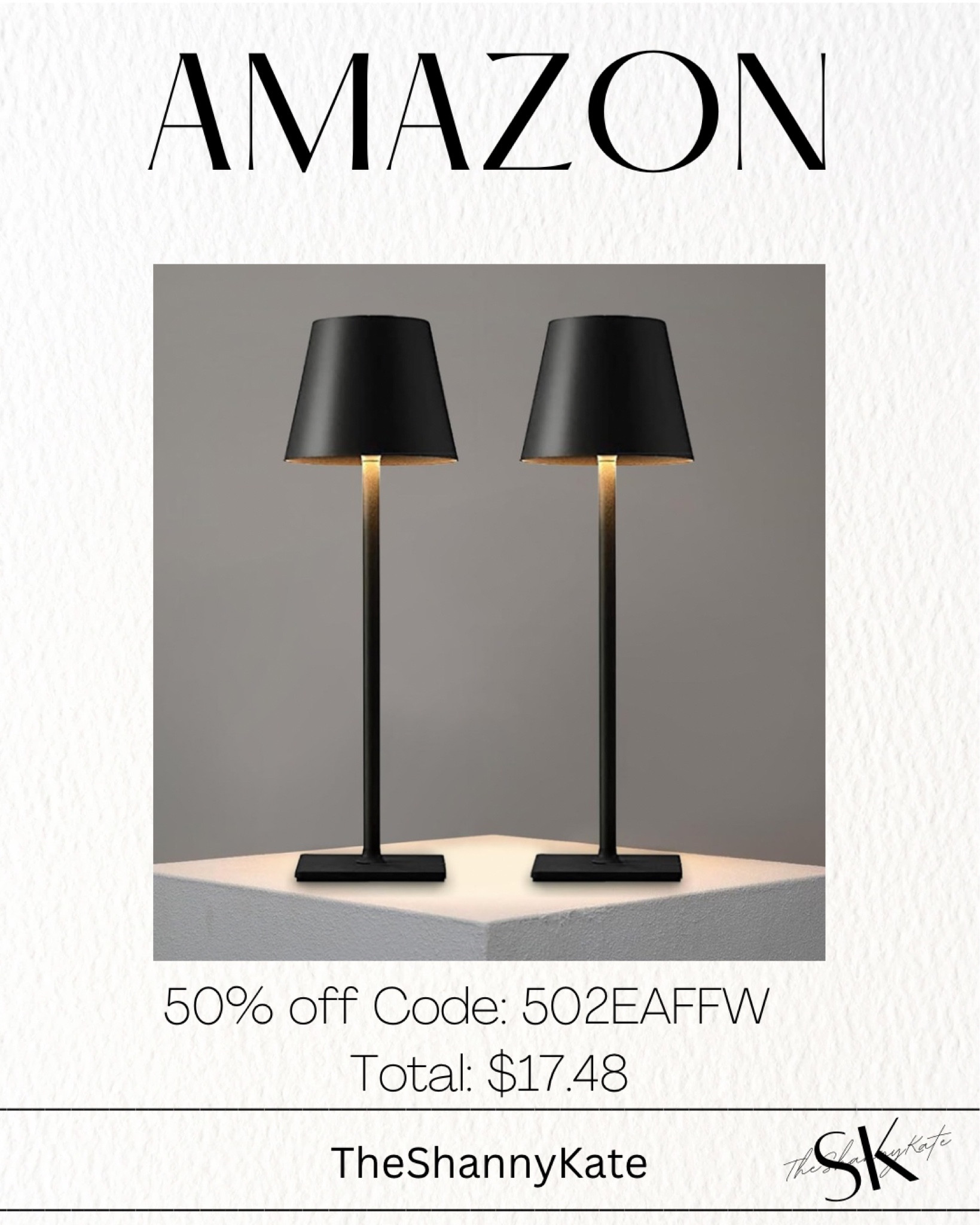 2 Pack Cordless Table lamp, … curated on LTK