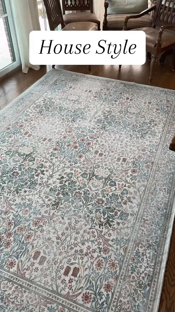 Morris & Co. Blackthorn Ivory Rug curated on LTK