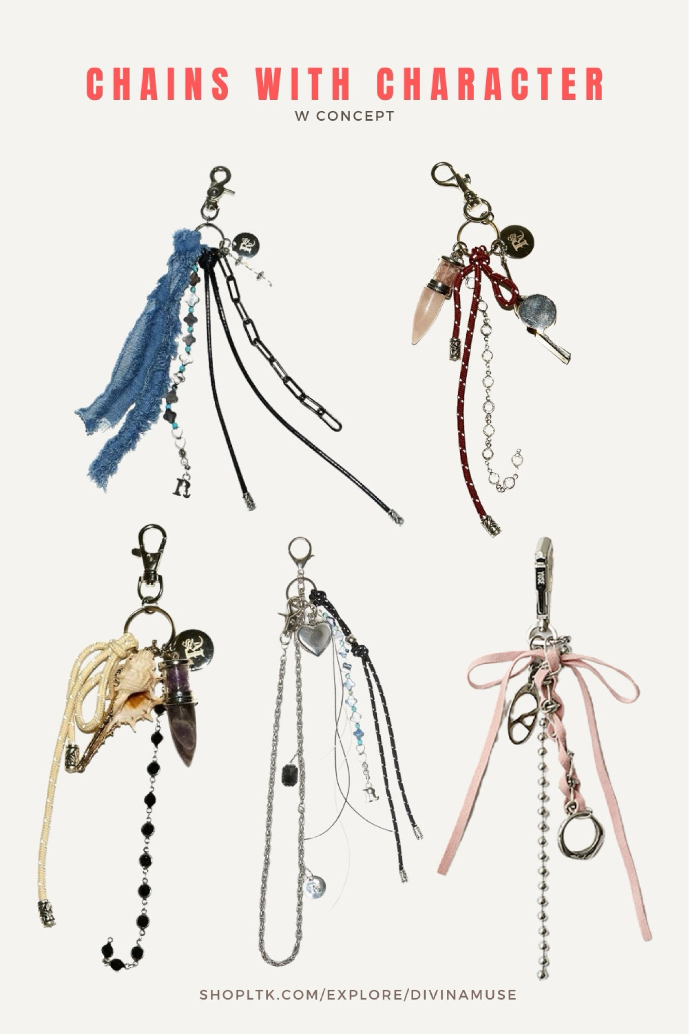 Raw Denim Cutting Key Chain _ Denim curated on LTK