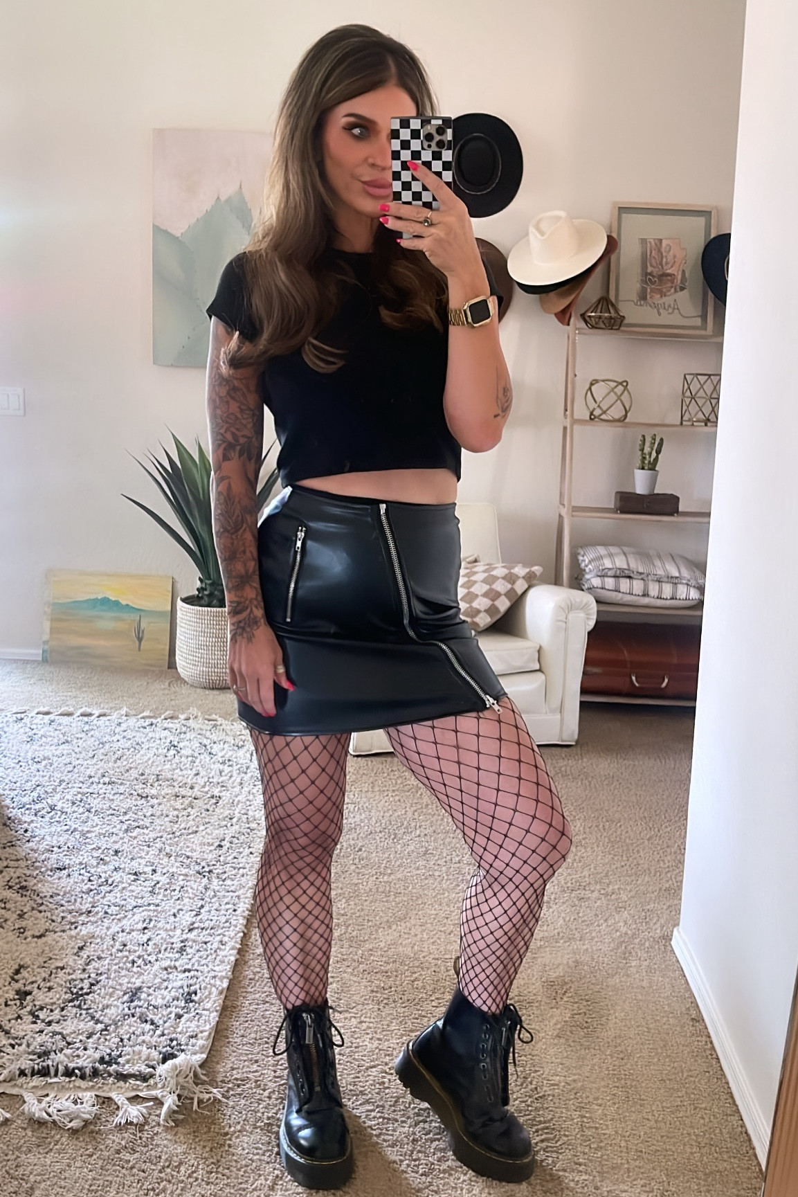 Jetta Hi Max Leather Platform Boots curated on LTK