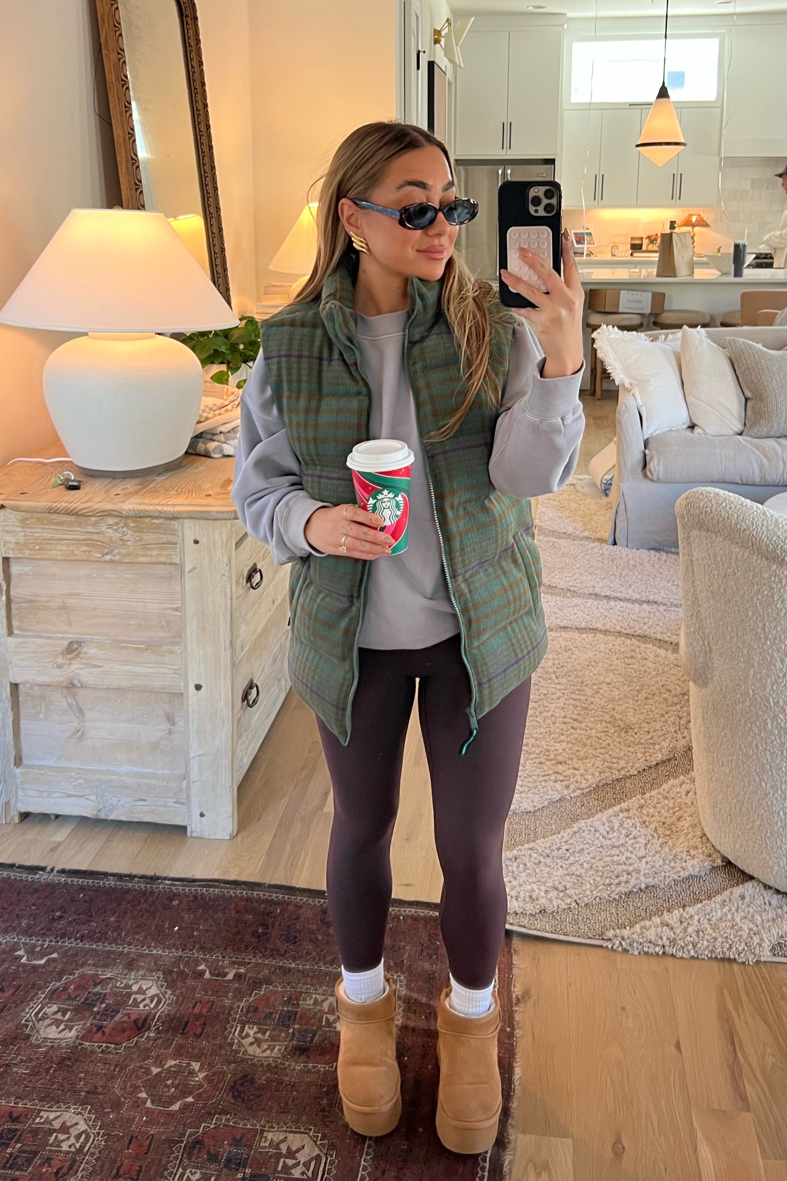 Houston White Adult Puffer Vest - … curated on LTK