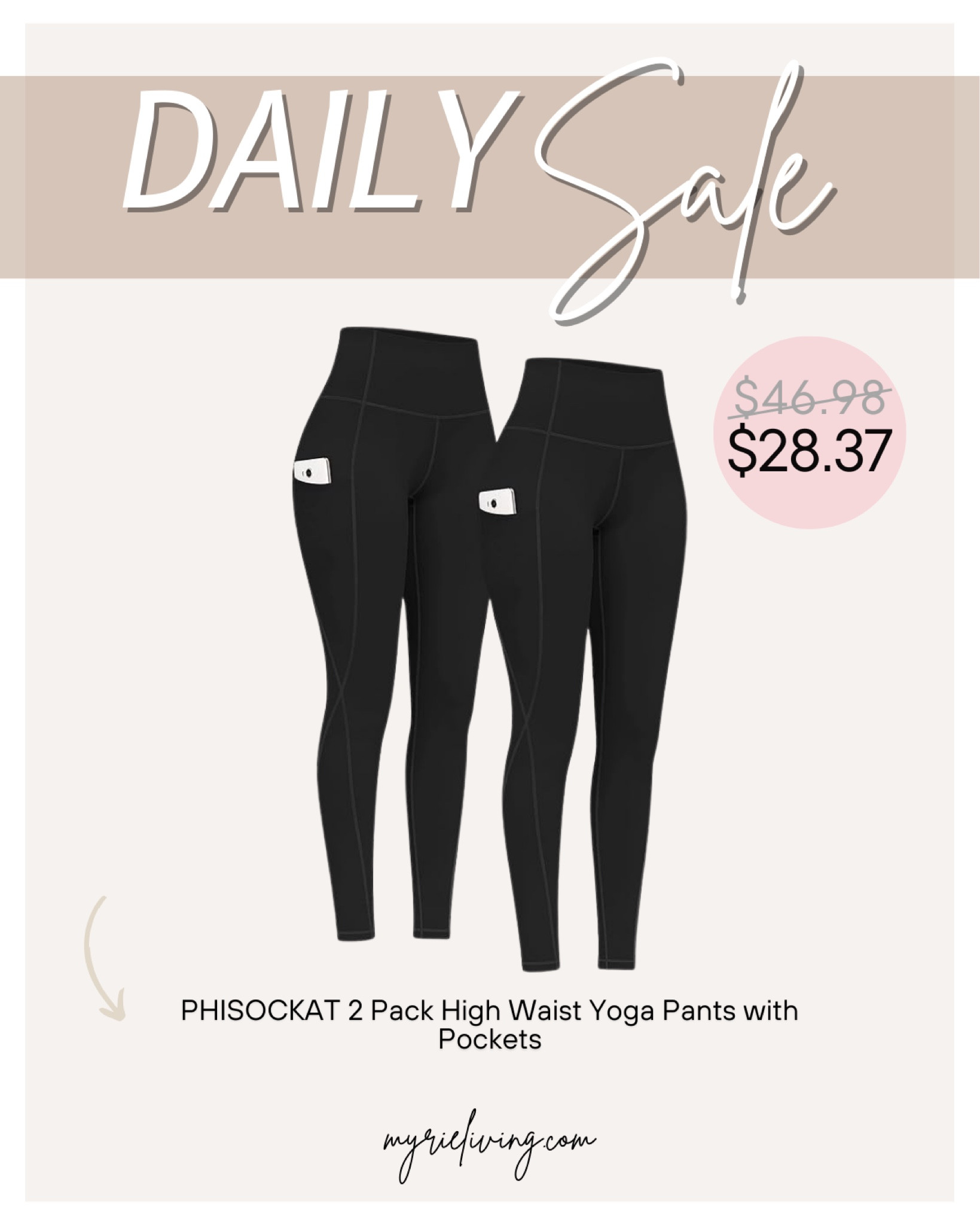 PHISOCKAT 2 Pack High Waist Yoga … curated on LTK