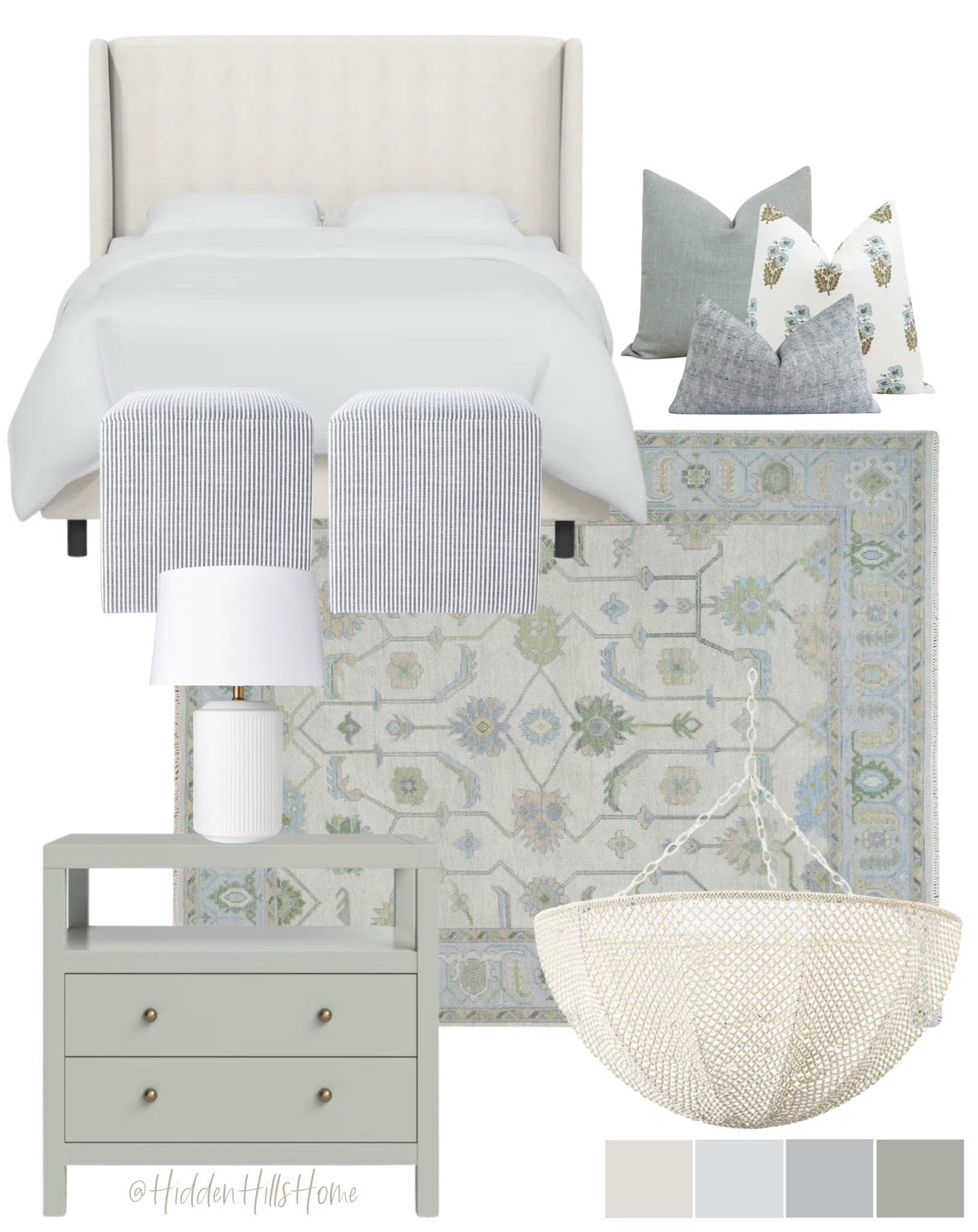 Tilly Upholstered Bed curated on LTK