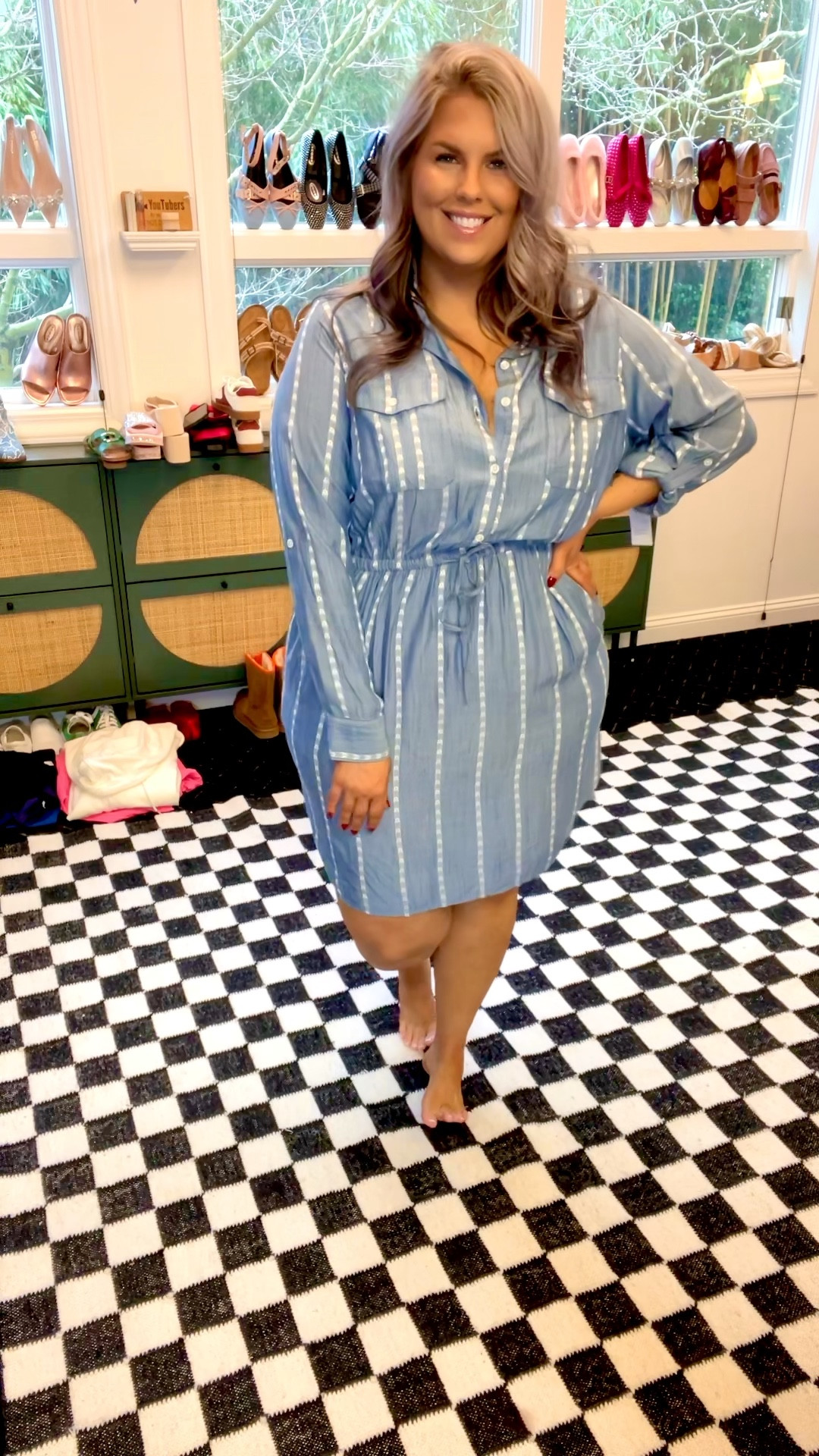 Time and Tru Women’s Utility Shirt … curated on LTK