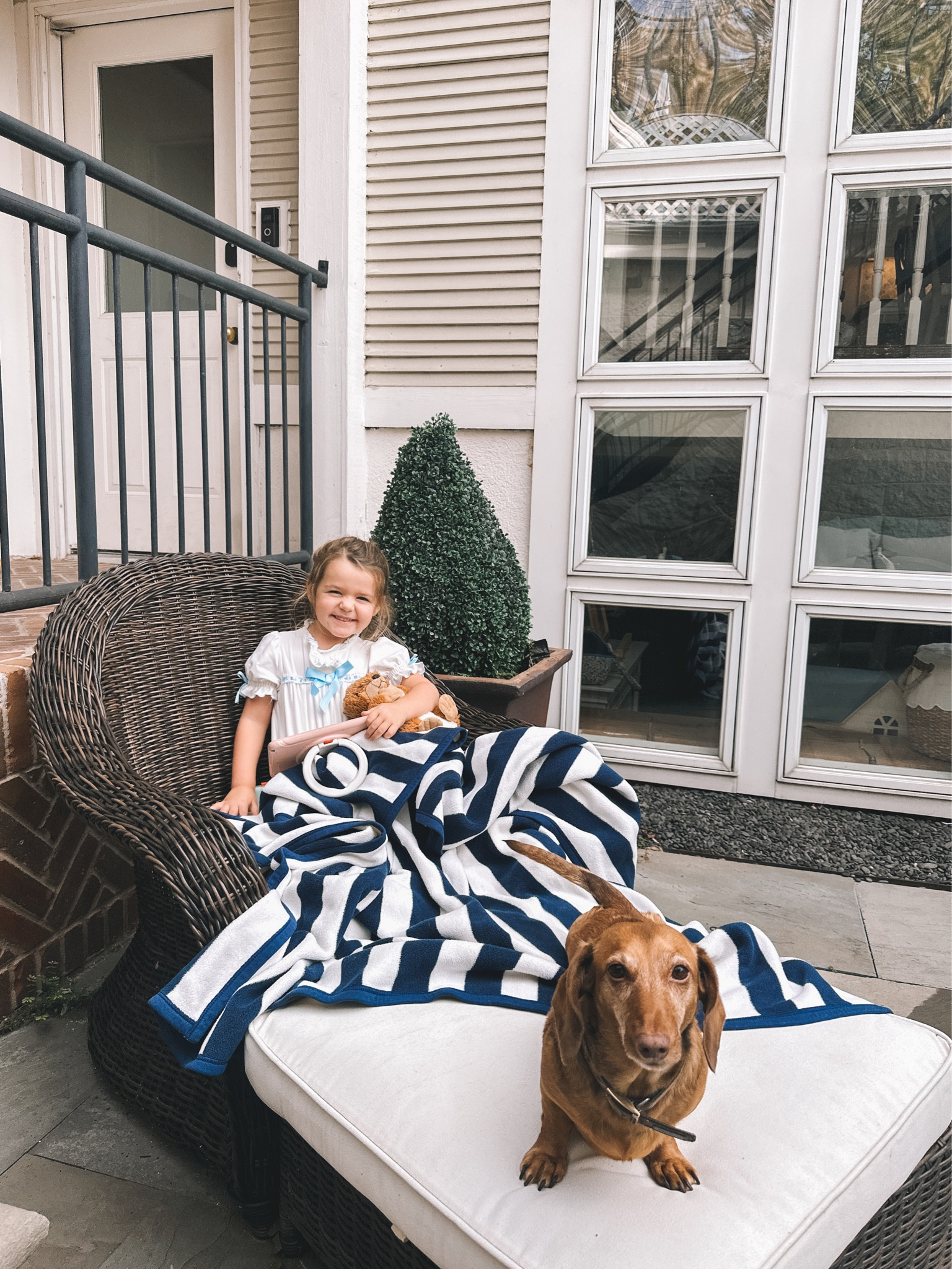 Torrey Wicker Roll Arm Outdoor … curated on LTK