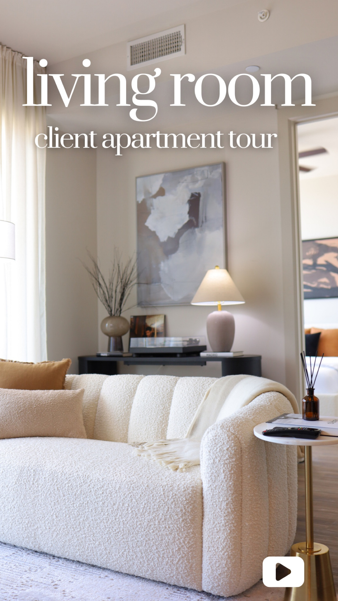 Fitz Modern Channeled White Boucle … curated on LTK