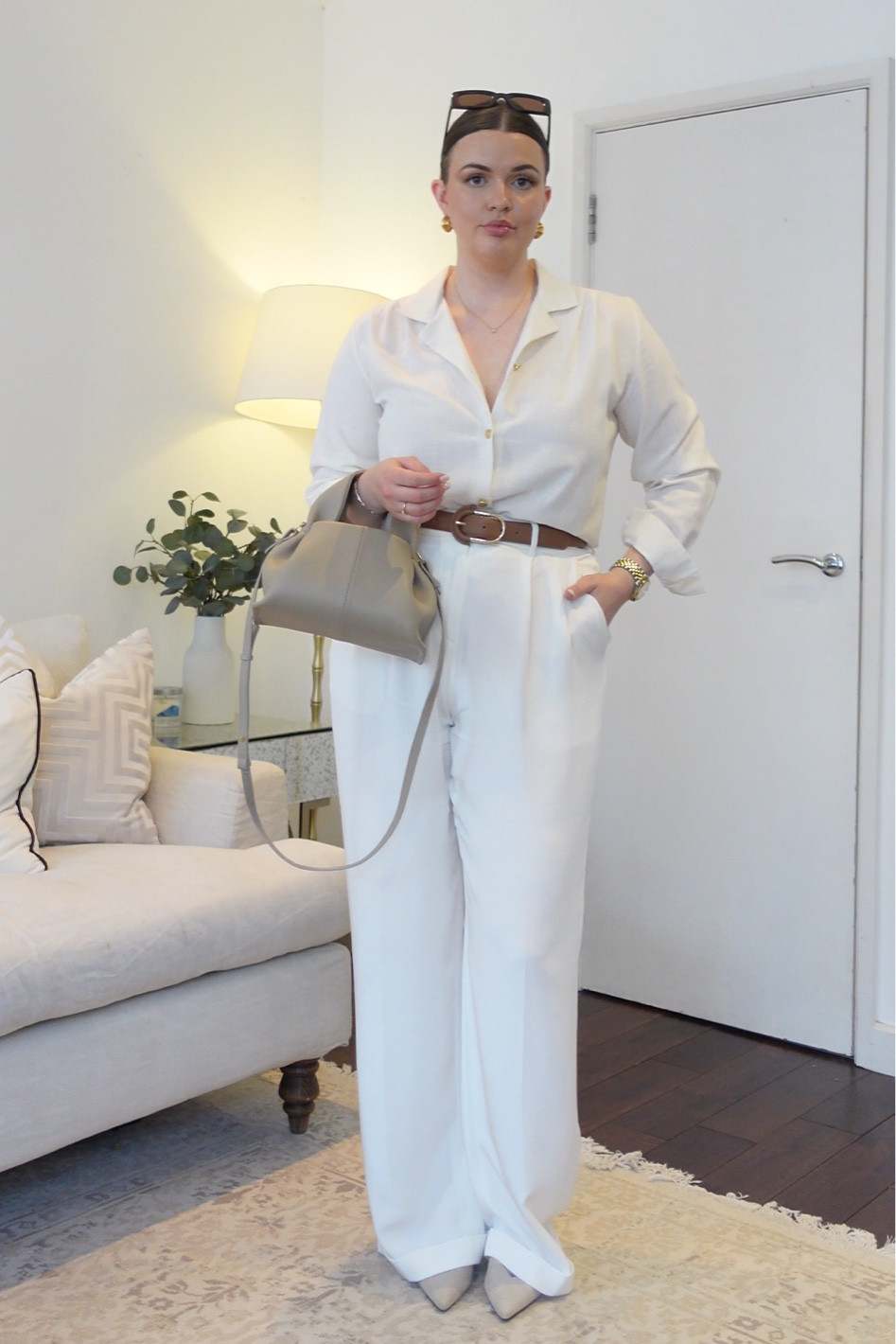 Timeless Pleated Wide-Leg Dense … curated on LTK