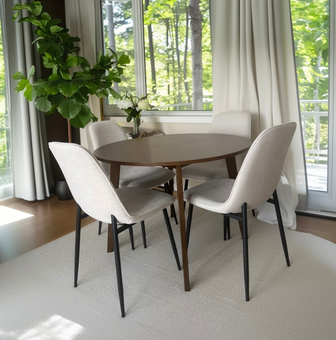Oslo Modern Upholstered Dining … curated on LTK
