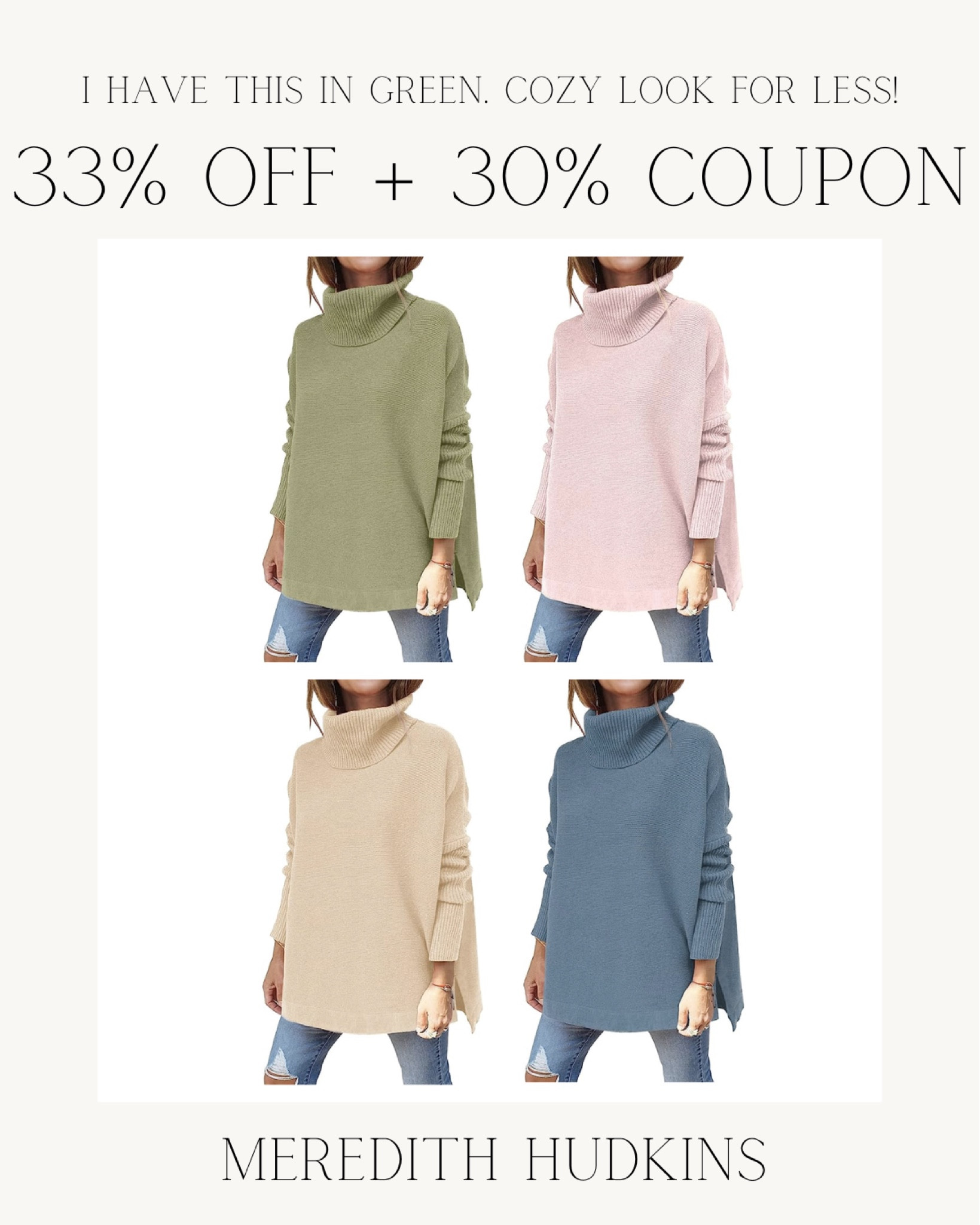 LILLUSORY Women's Turtleneck … curated on LTK