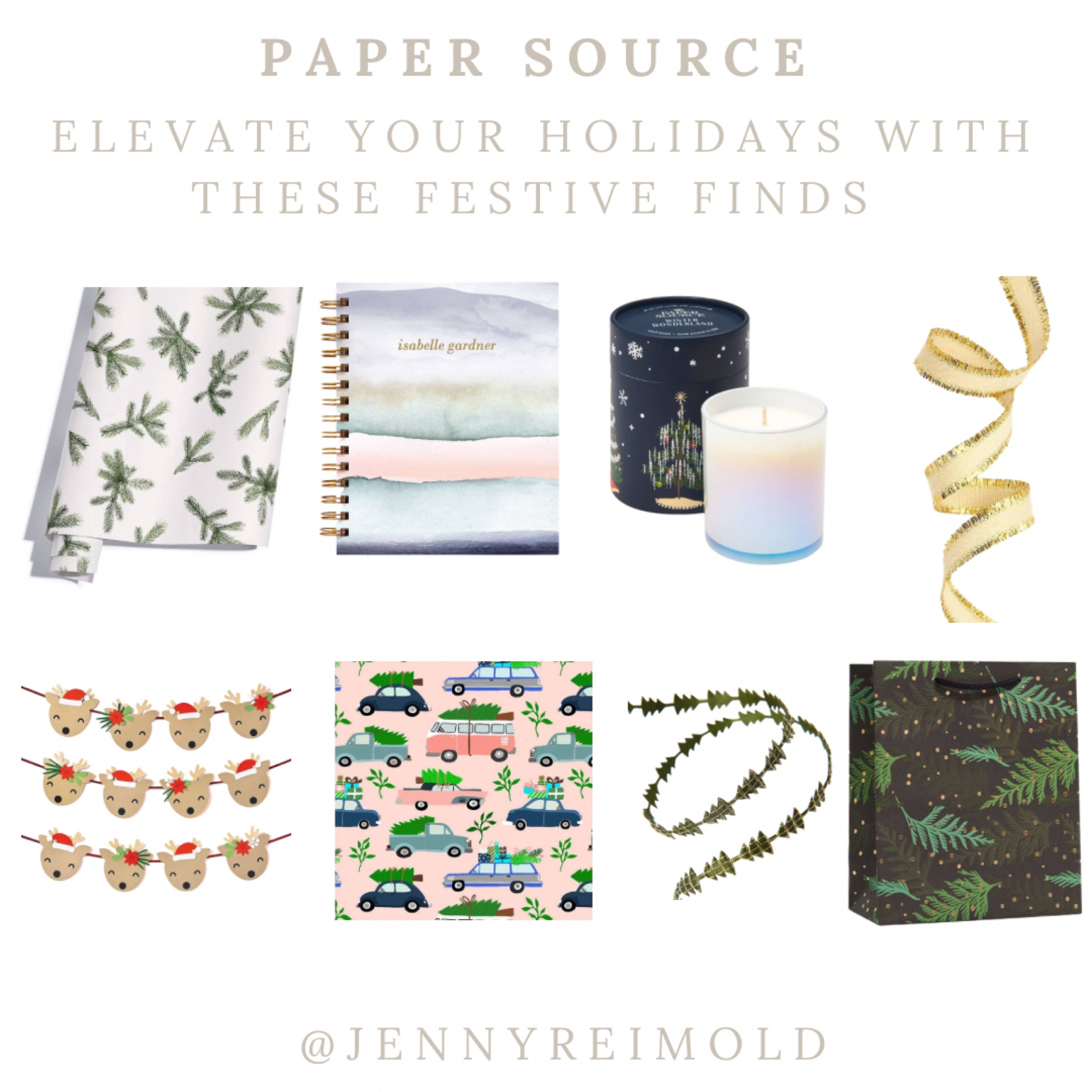 Frasier Fir Scented Wrapping Paper curated on LTK