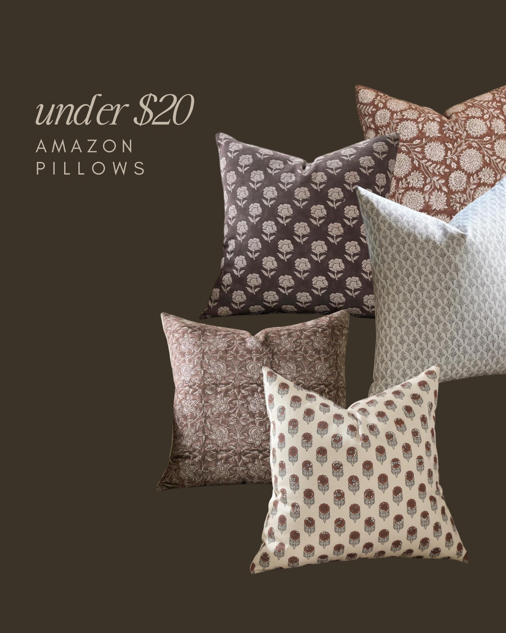 Amor Virisso Floral Pillow Covers … curated on LTK
