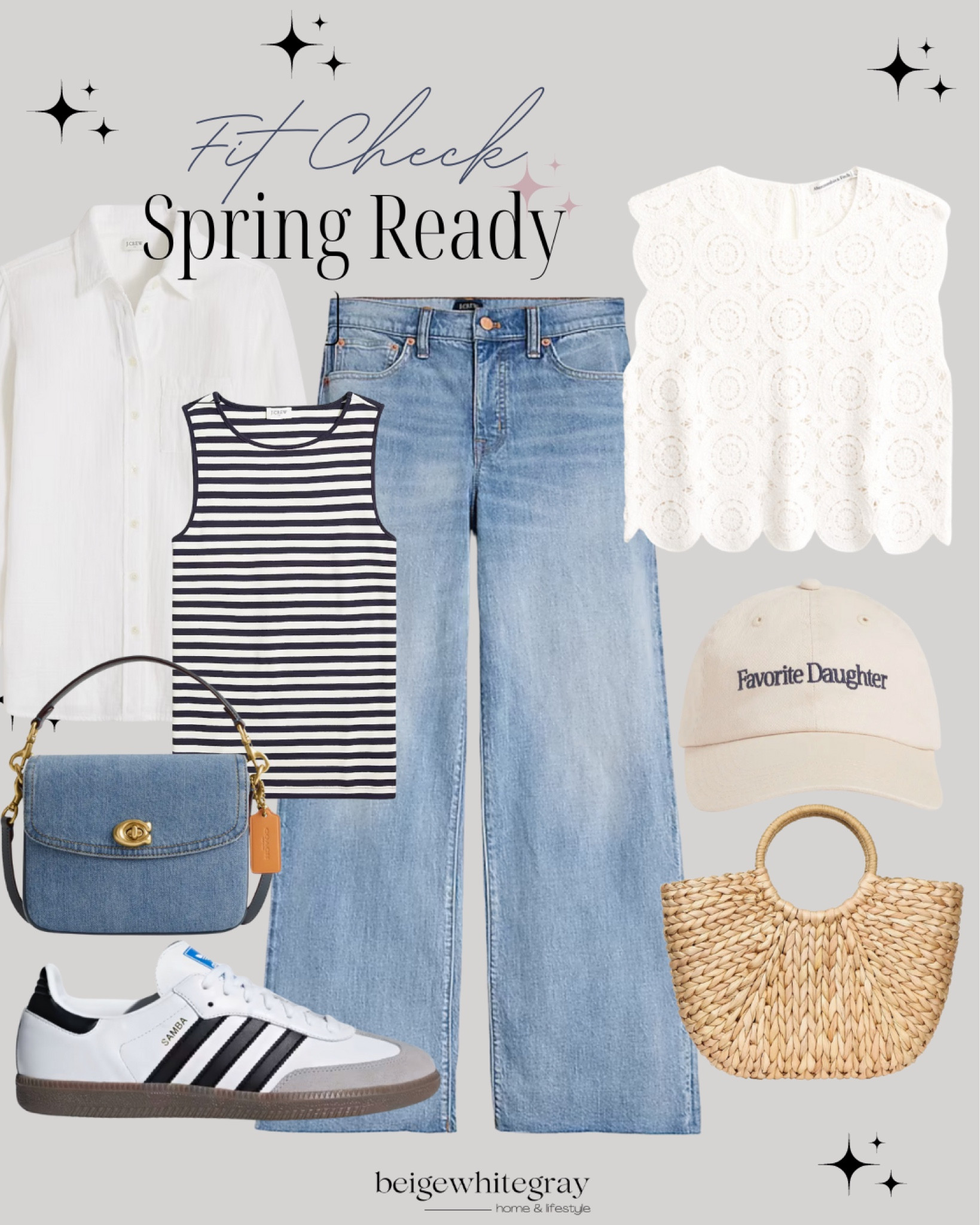 Wide-leg crop jean in all-day … curated on LTK