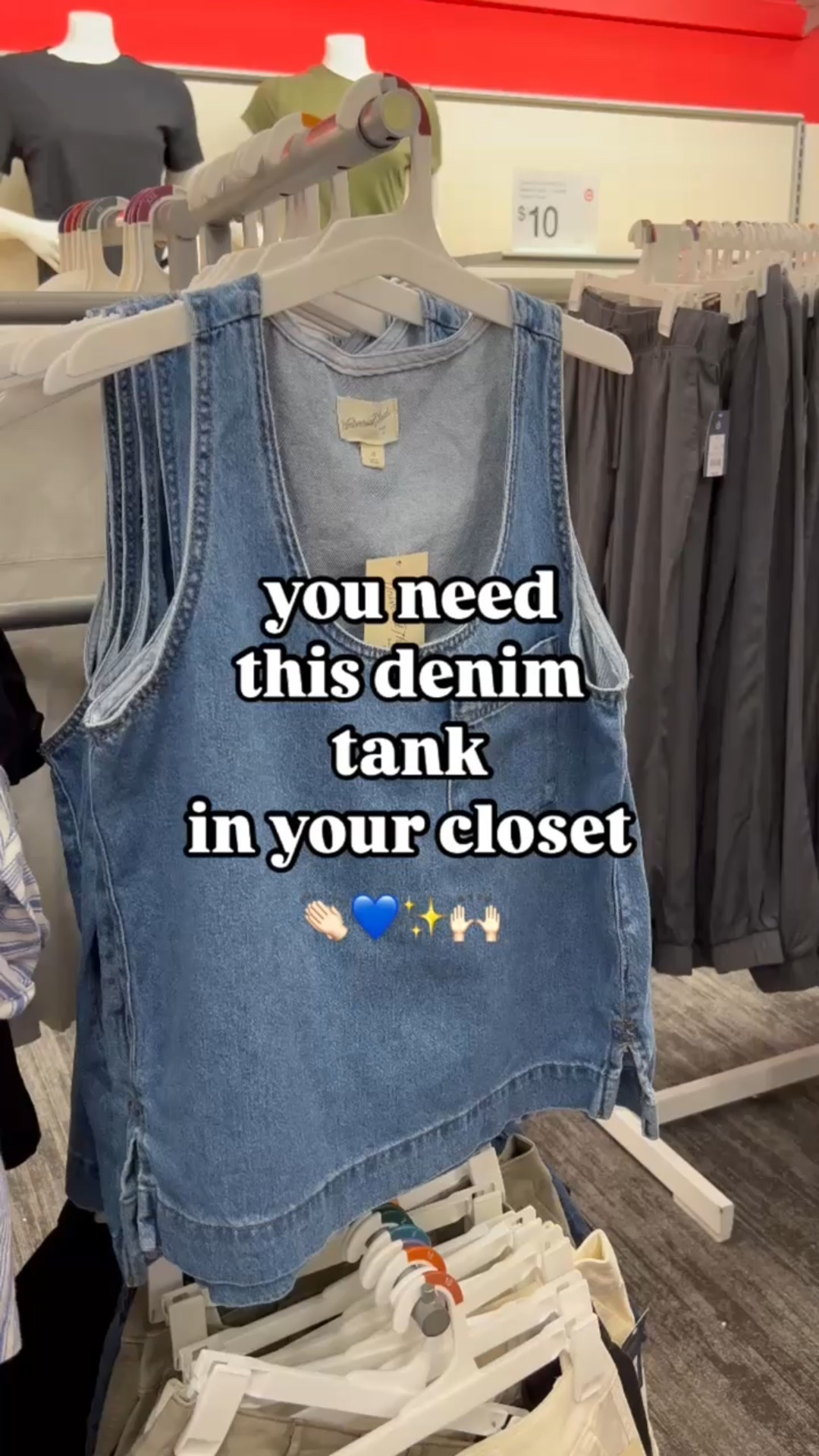 Women's Denim Tank Top - Universal … curated on LTK